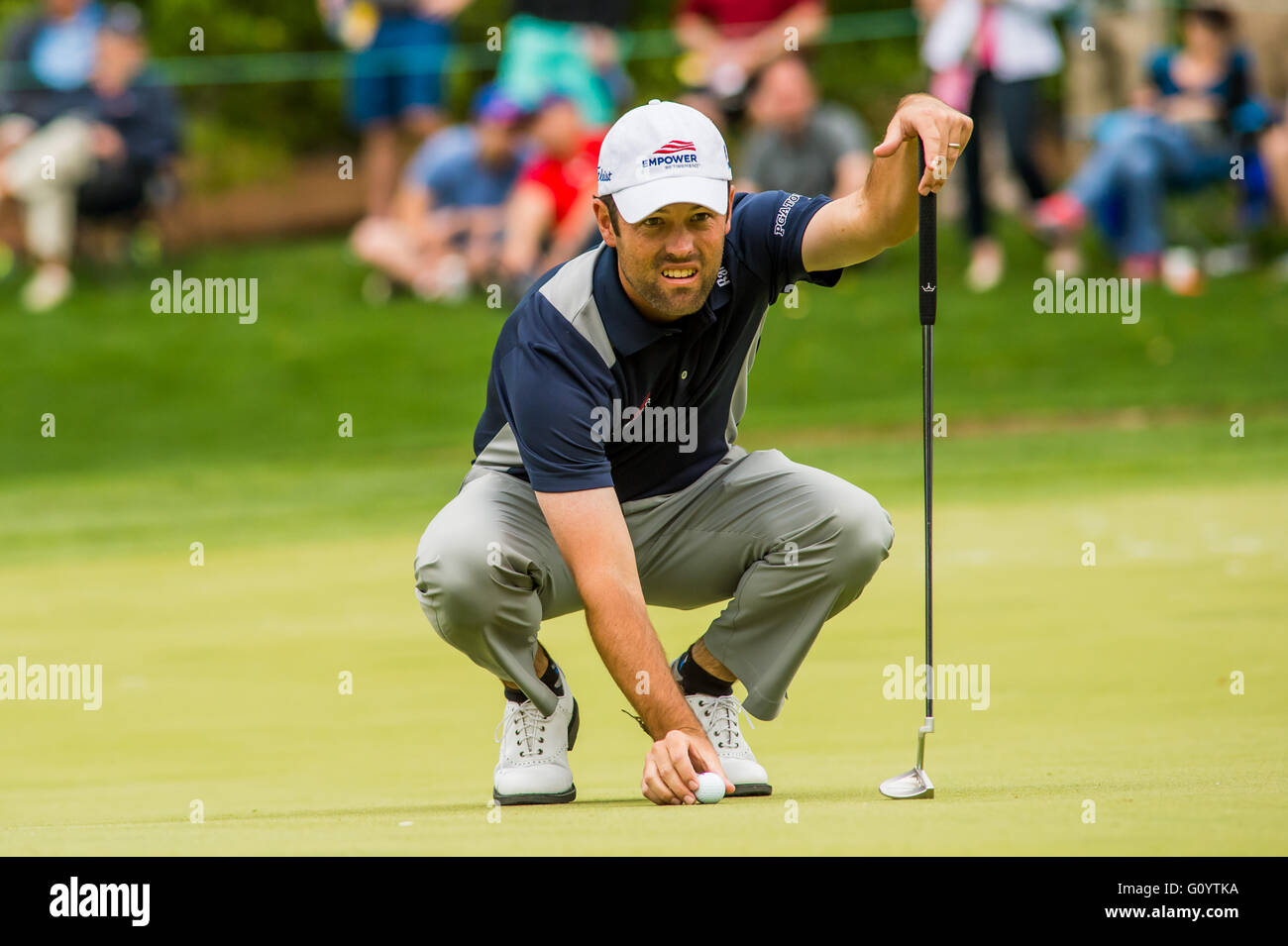Charlotte, NC., USA. 6th May, 2016. Golfer Robert Streb during the ...