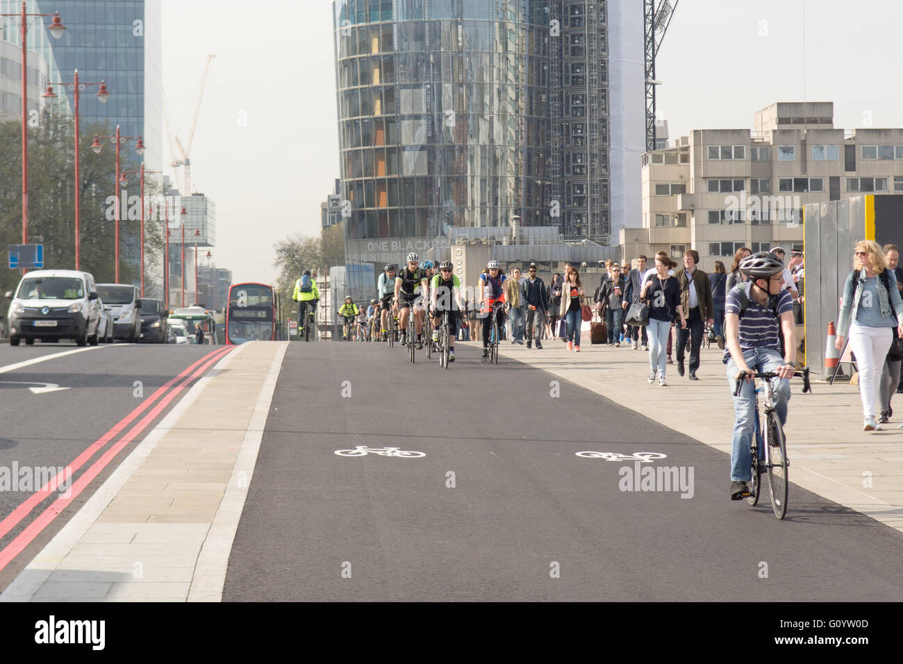 North South Cycle Superhighway High Resolution Stock Photography and ...