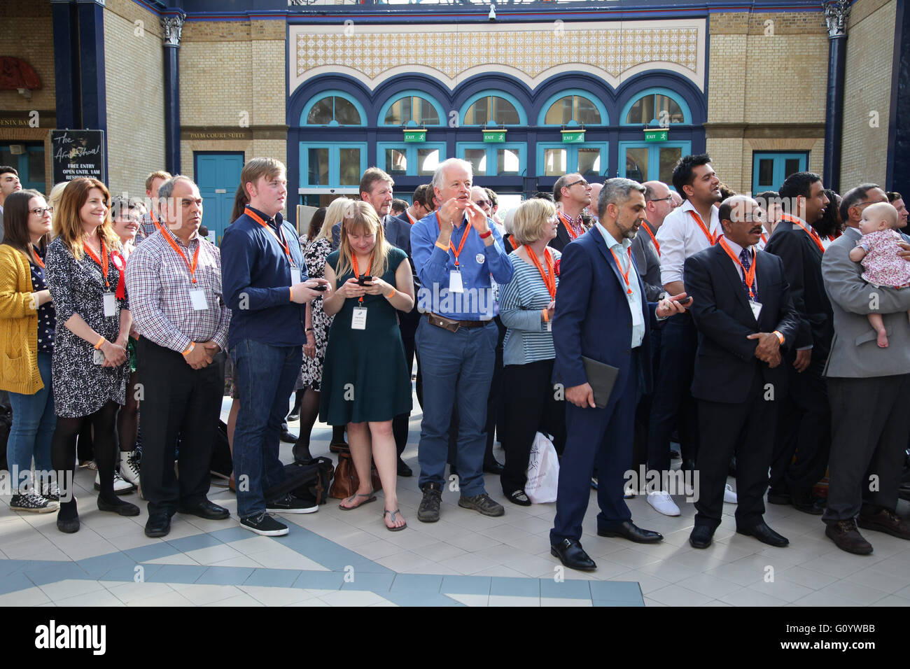 Alexandra Palace, London 6 May 2016 - Labour's Joanne McCartney re ...