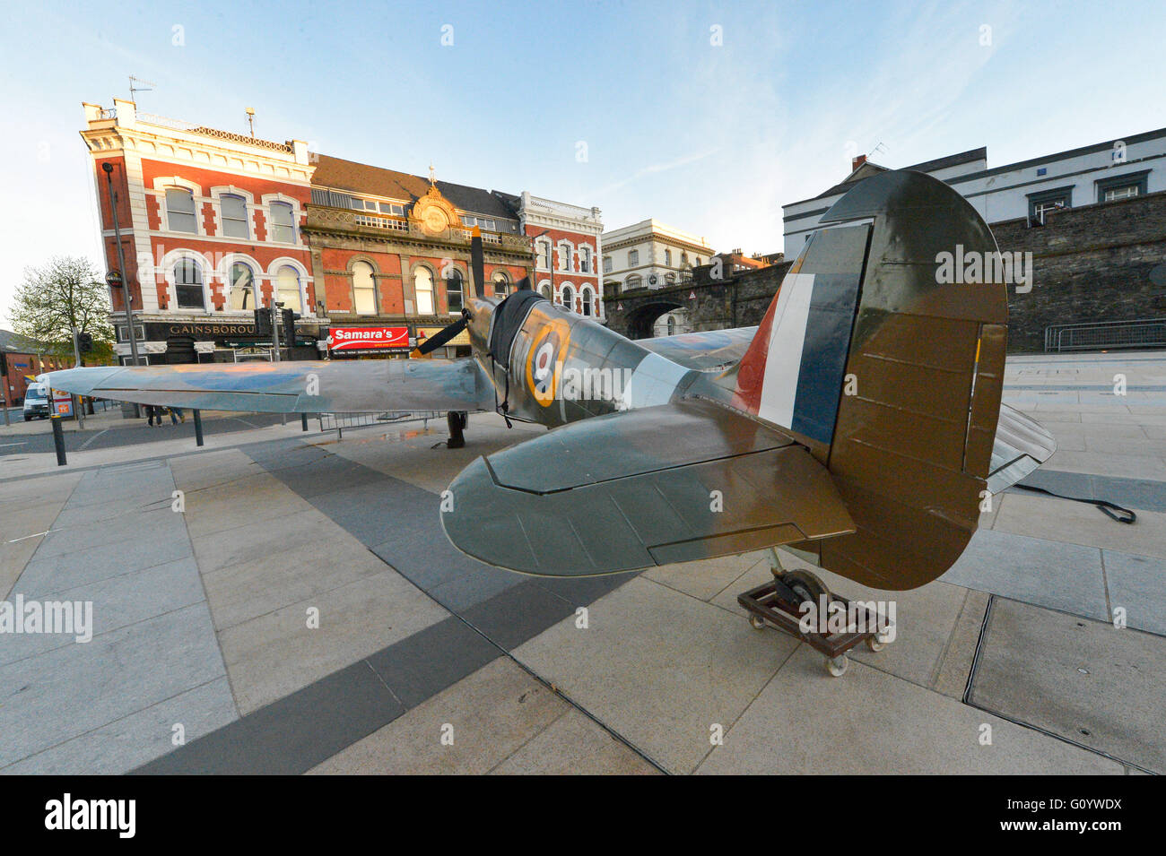Replica spitfire hi-res stock photography and images - Alamy