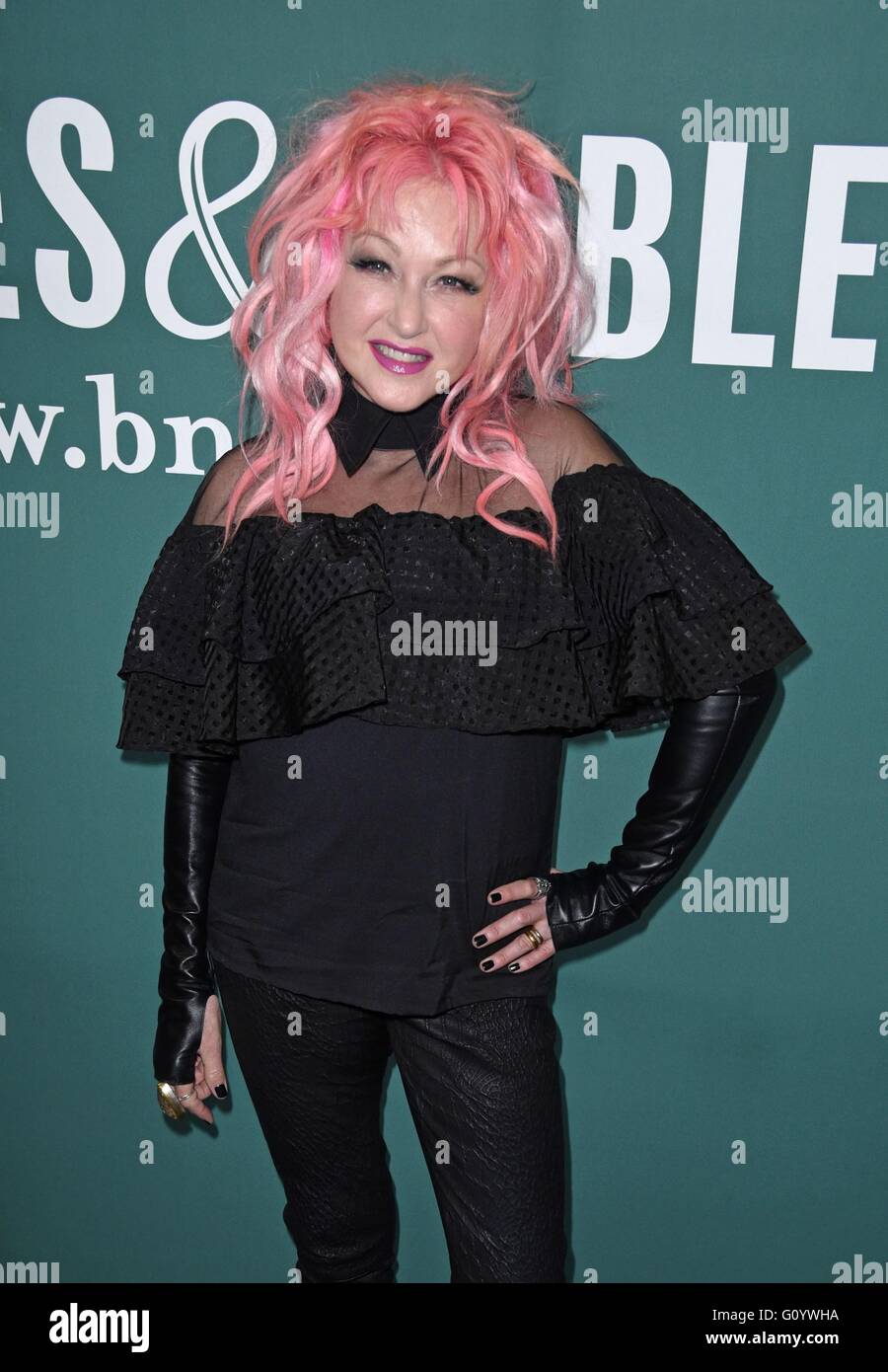 New York, NY, USA. 6th May, 2016. Cyndi Lauper at in-store appearance ...
