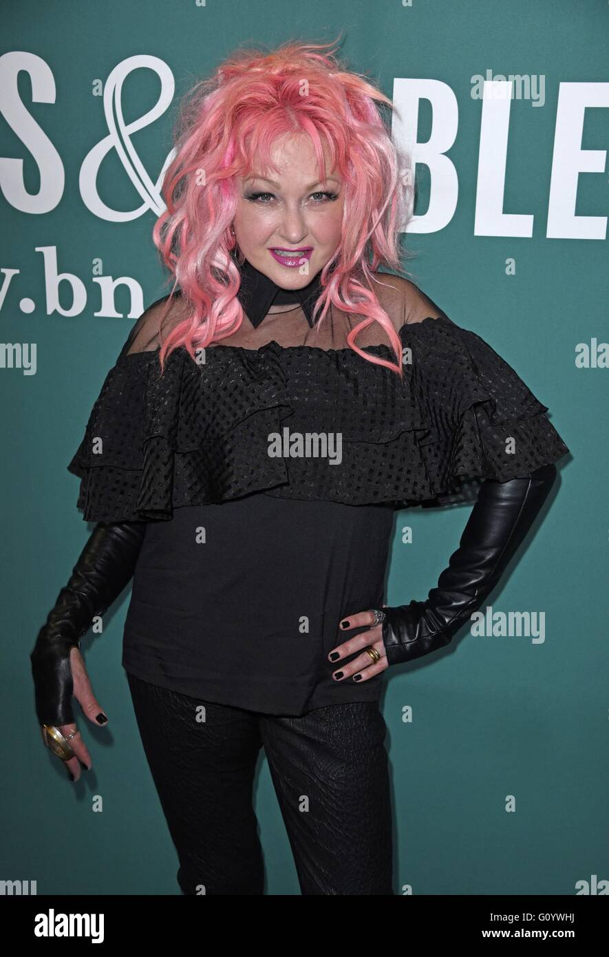 New York, NY, USA. 6th May, 2016. Cyndi Lauper at in-store appearance ...