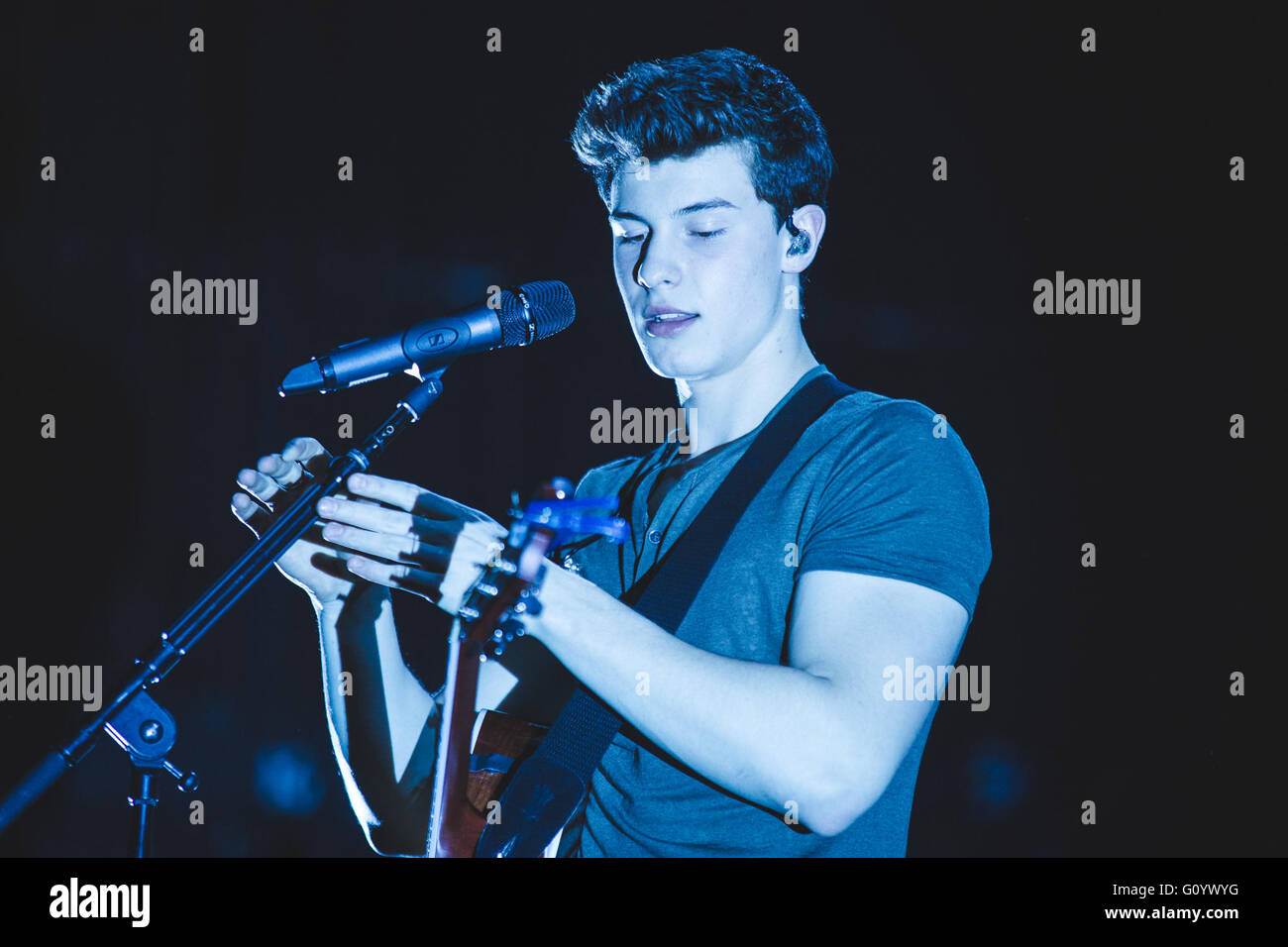 London, UK. 6th May, 2016. Canadian singer/songwriter and model. Shawn ...