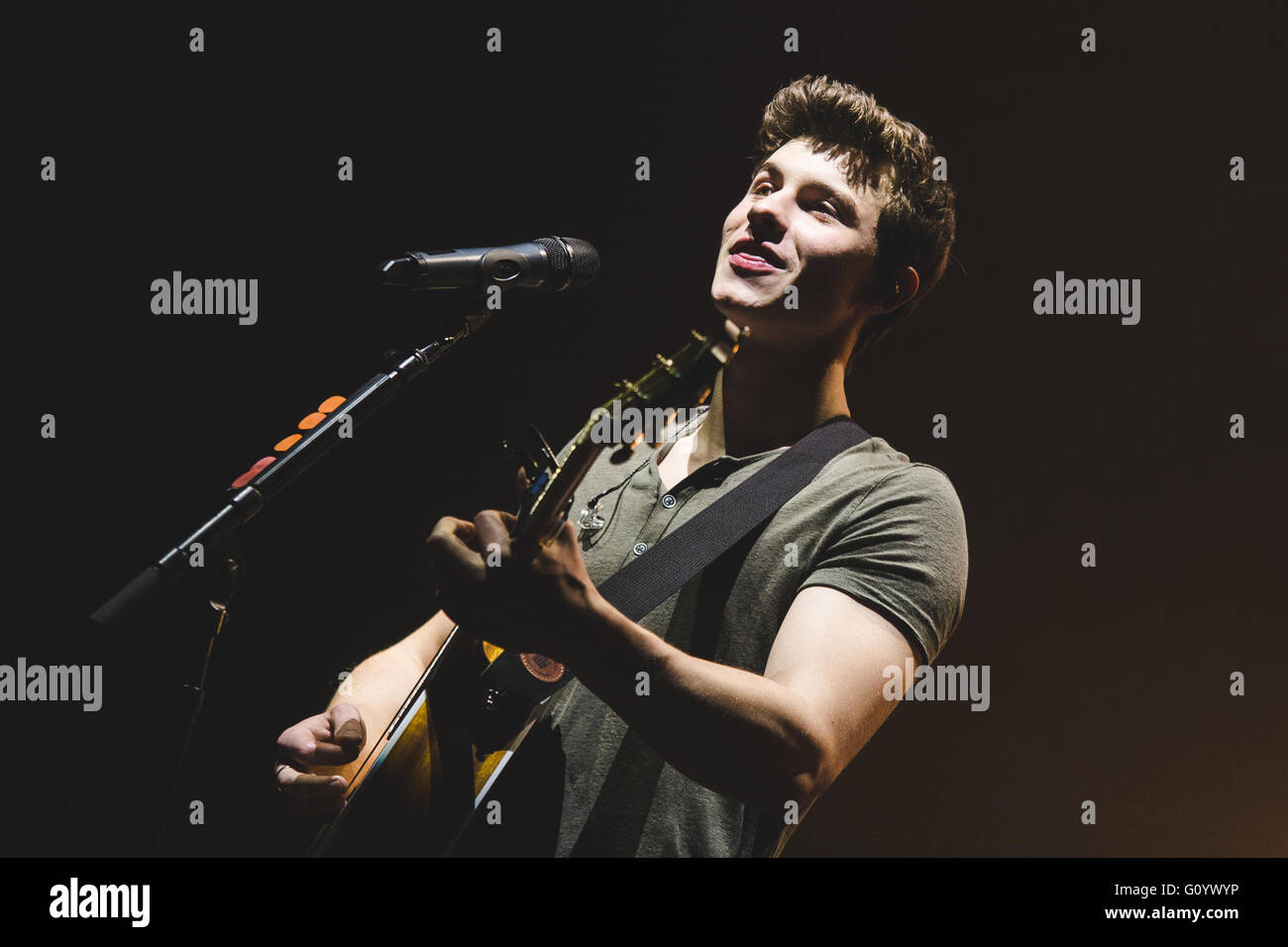 London, UK. 6th May, 2016. Canadian singer/songwriter and model. Shawn ...