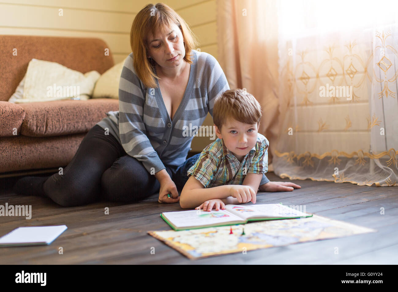 Pretty young mother in hi-res stock photography and images - Alamy