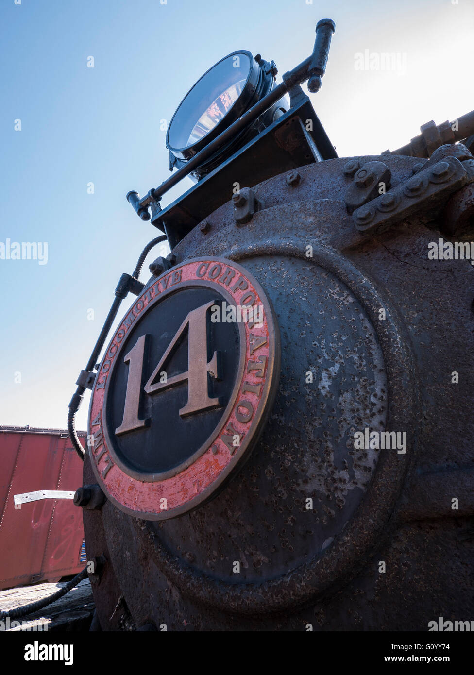 Lima Locomotive Works engine 14 steam locomotive, Argentine Central ...