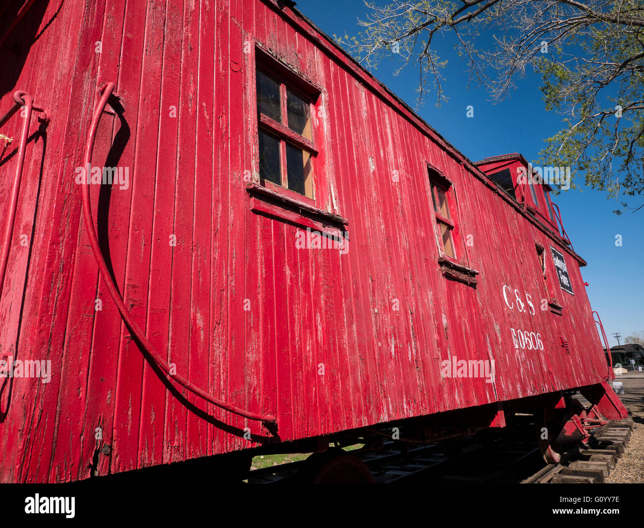 Colorado and Southern Railway Caboose 10606, Colorado Railroad Museum ...
