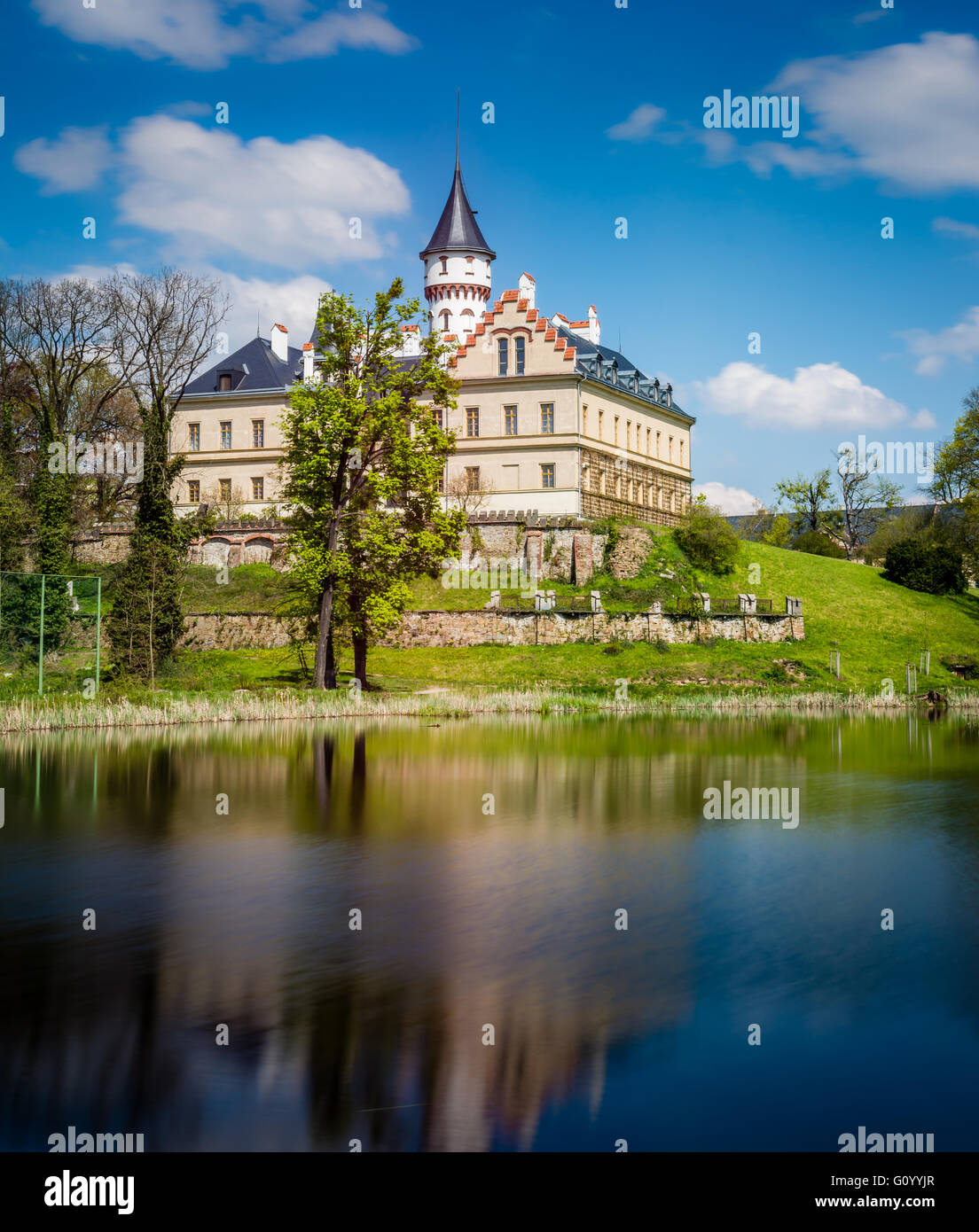 Old and historic castle Radun in Czech republic Stock Photo - Alamy