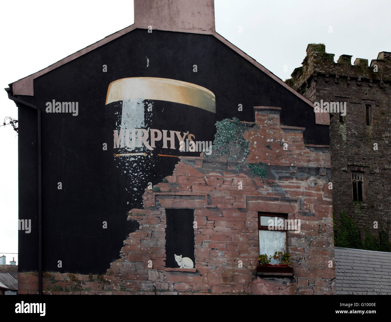 Mural in Macroom, County Cork, Ireland Stock Photo - Alamy