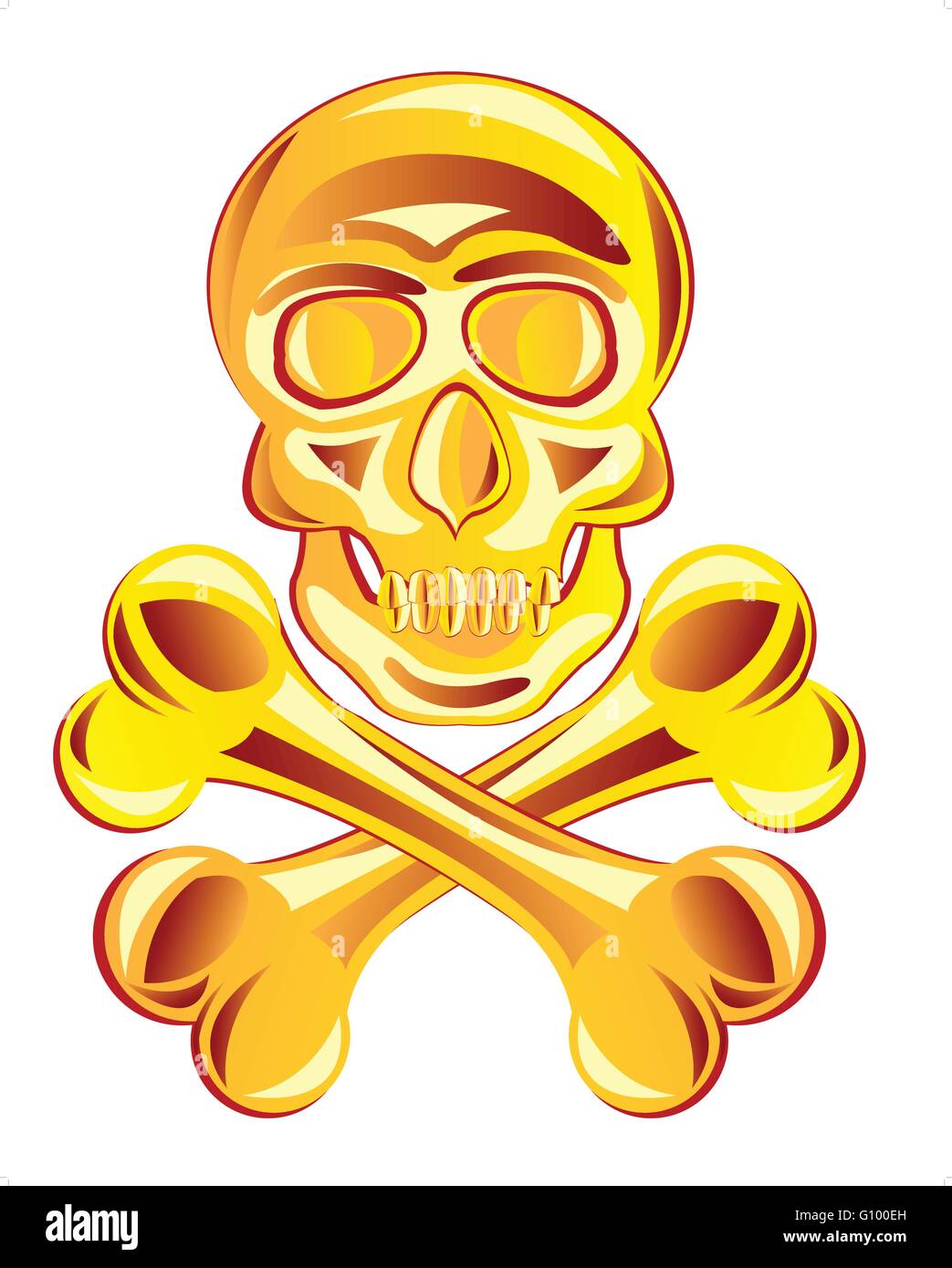 Gold remains Stock Vector Images - Alamy