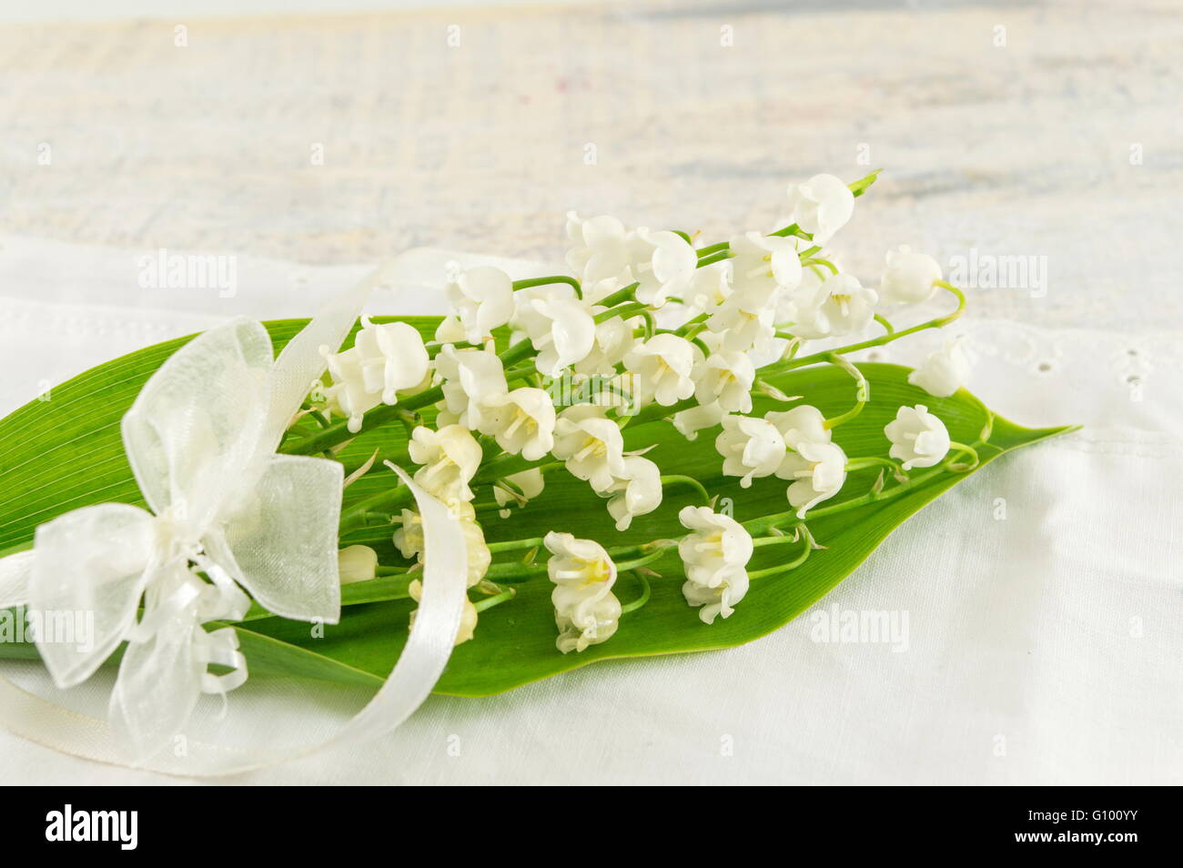 Lily valley bloom may hi-res stock photography and images - Alamy