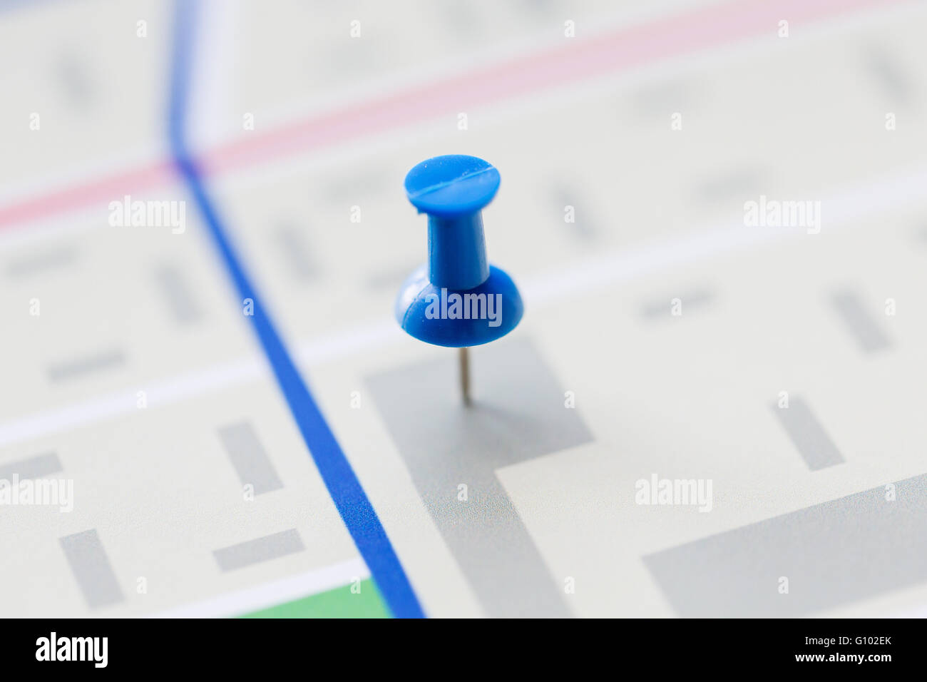 Close up of map hi-res stock photography and images - Alamy