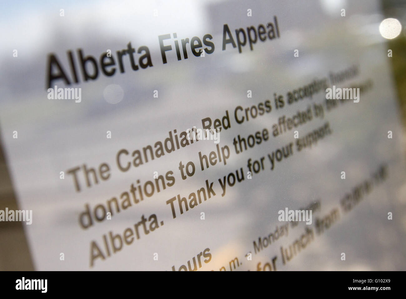 Canadian red cross hi-res stock photography and images - Alamy
