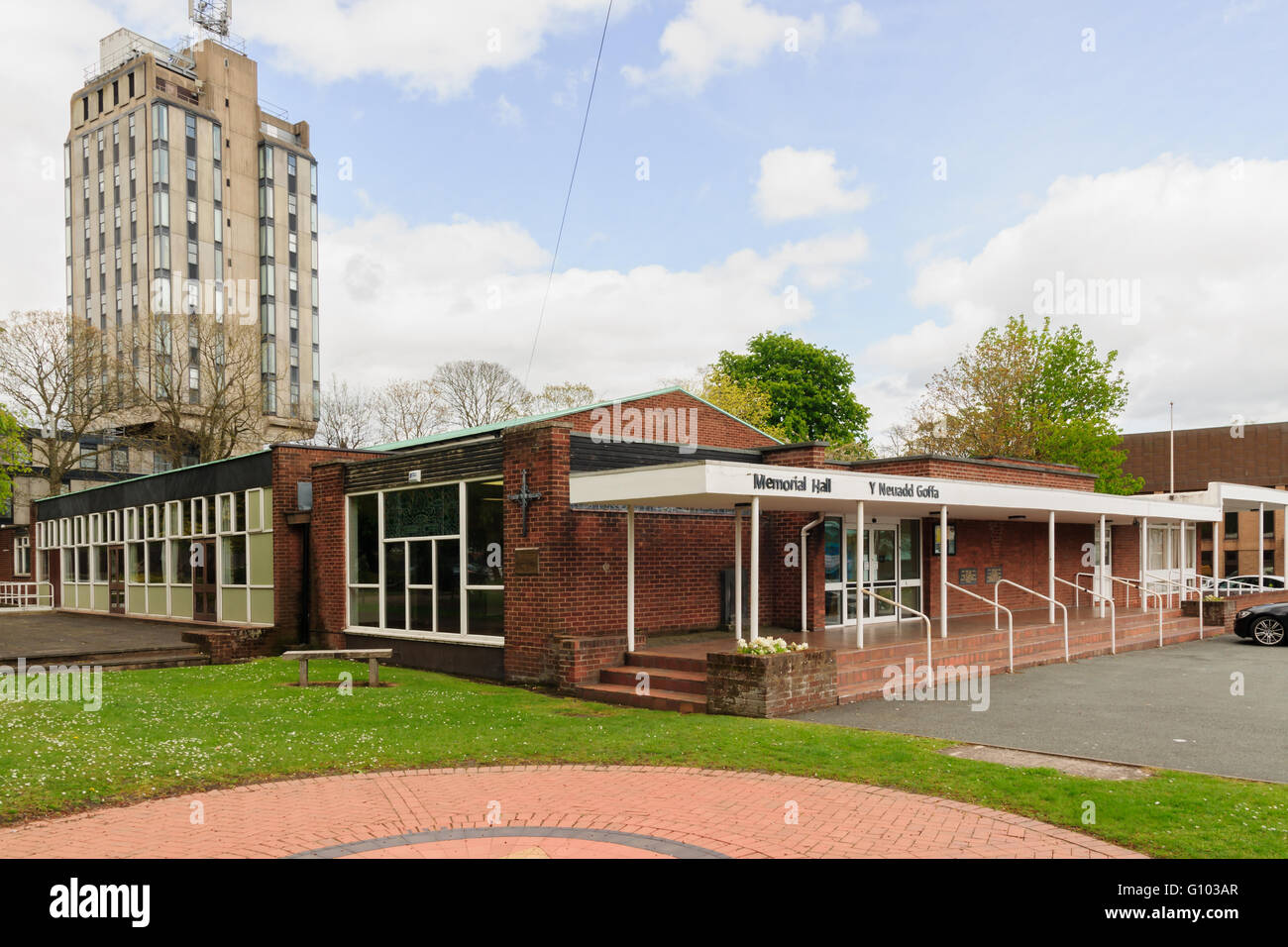 Memorial Hall Wrexham used for community events with the police ...