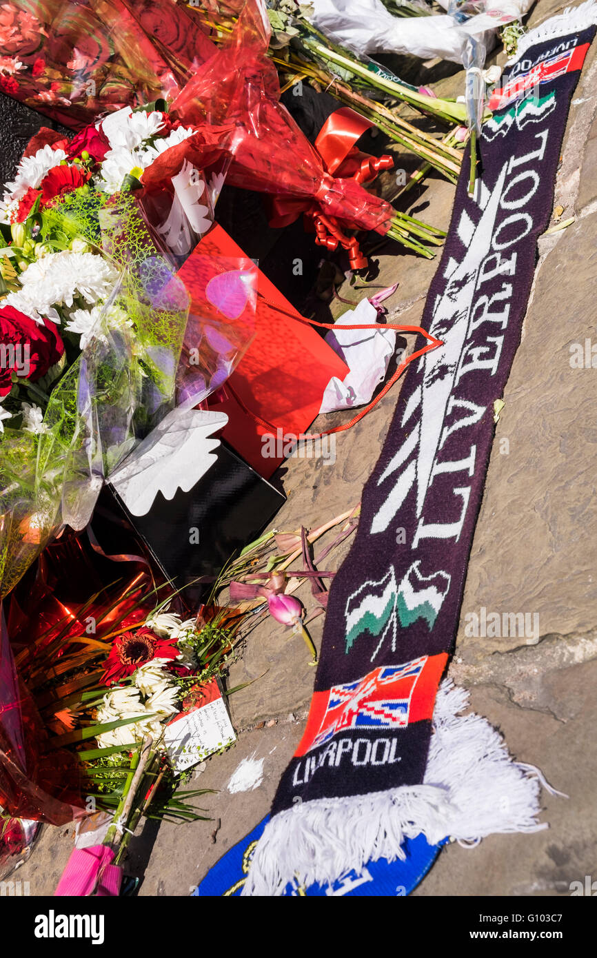 Where 96 Liverpool Fans Died At Hillsborough High Resolution Stock ...