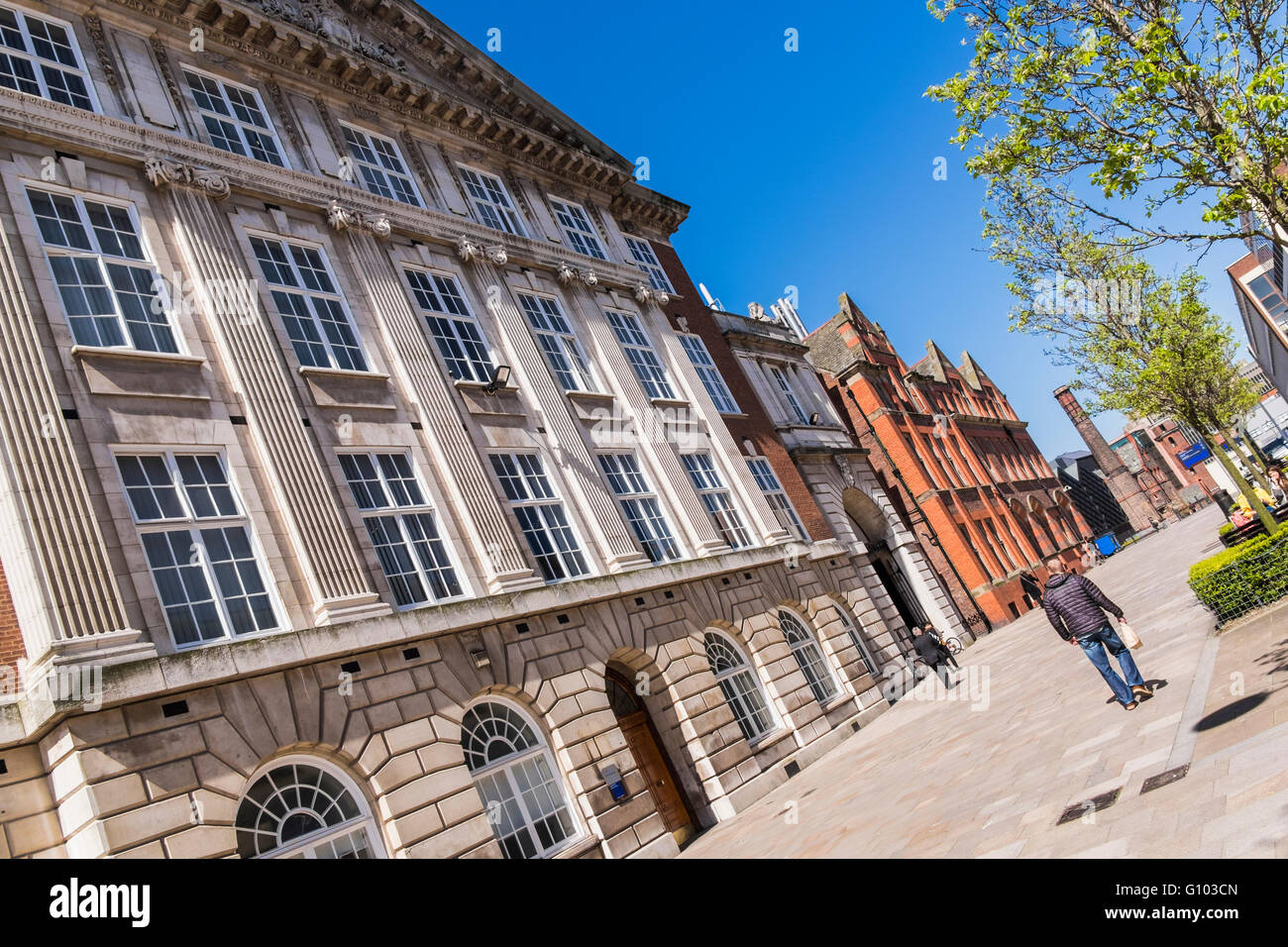 Liverpool University Campus, Merseyside, England, U.K Stock Photo - Alamy