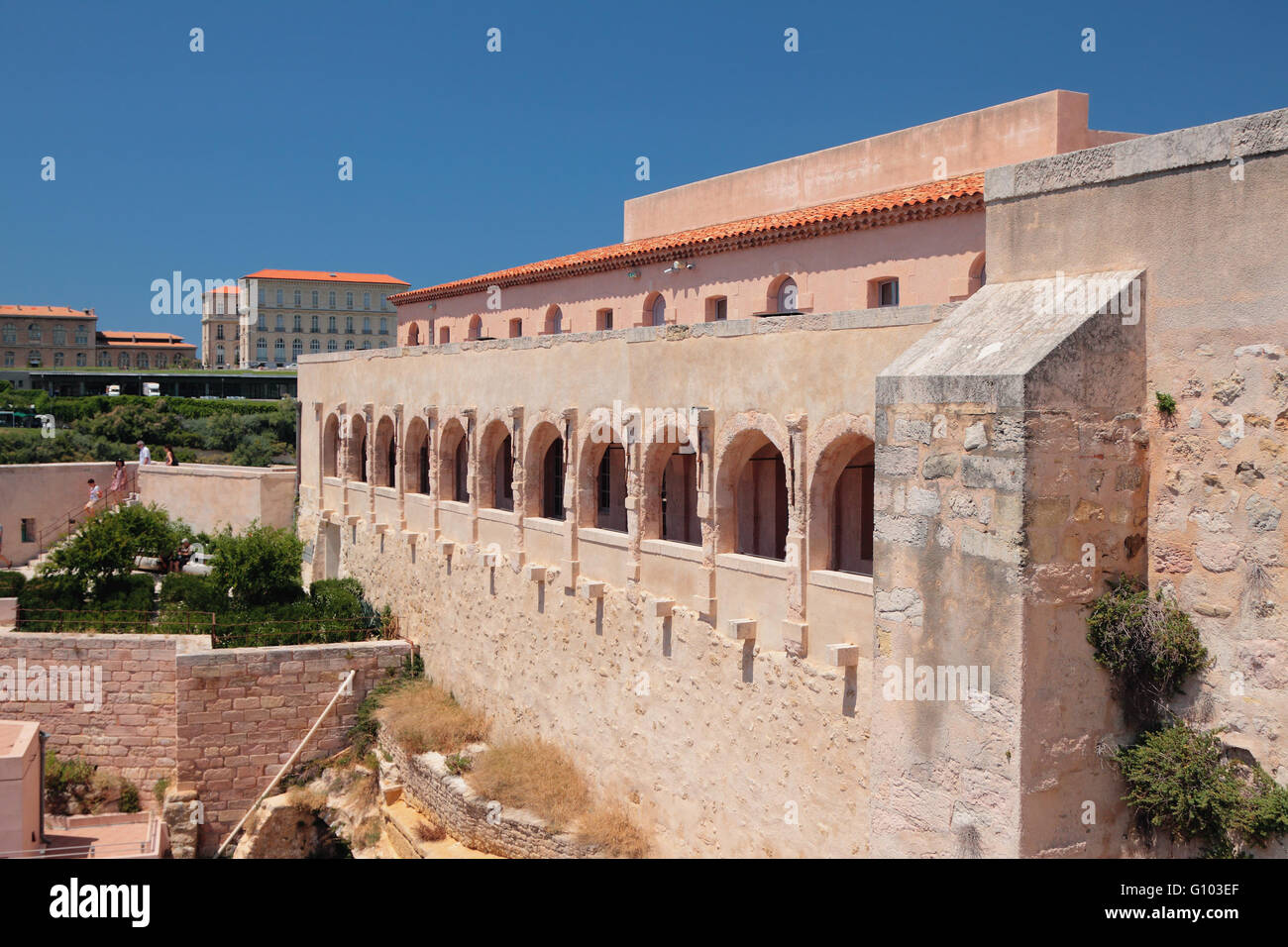 In Saint Jean fort. Marseille, France Stock Photo - Alamy