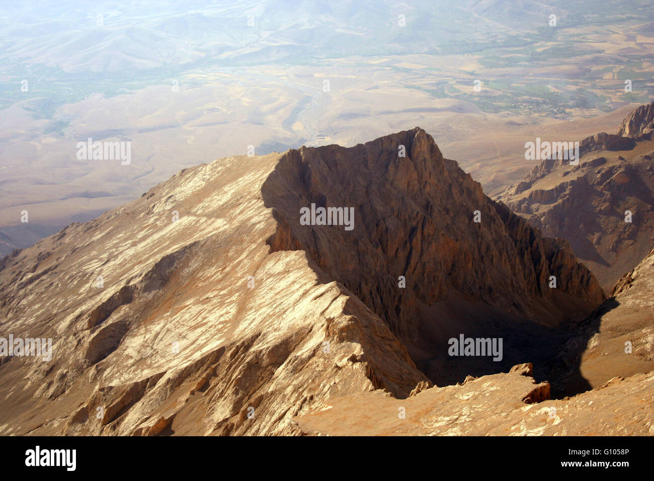 A view from top of emler mountain in Turkey (Central toros mountains ...