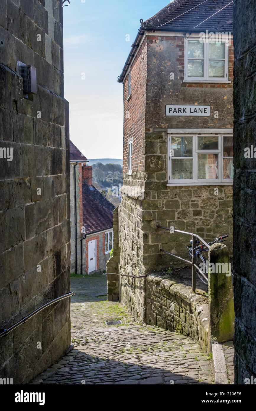 England Dorset Shaftesbury Old buildings Stock Photo - Alamy