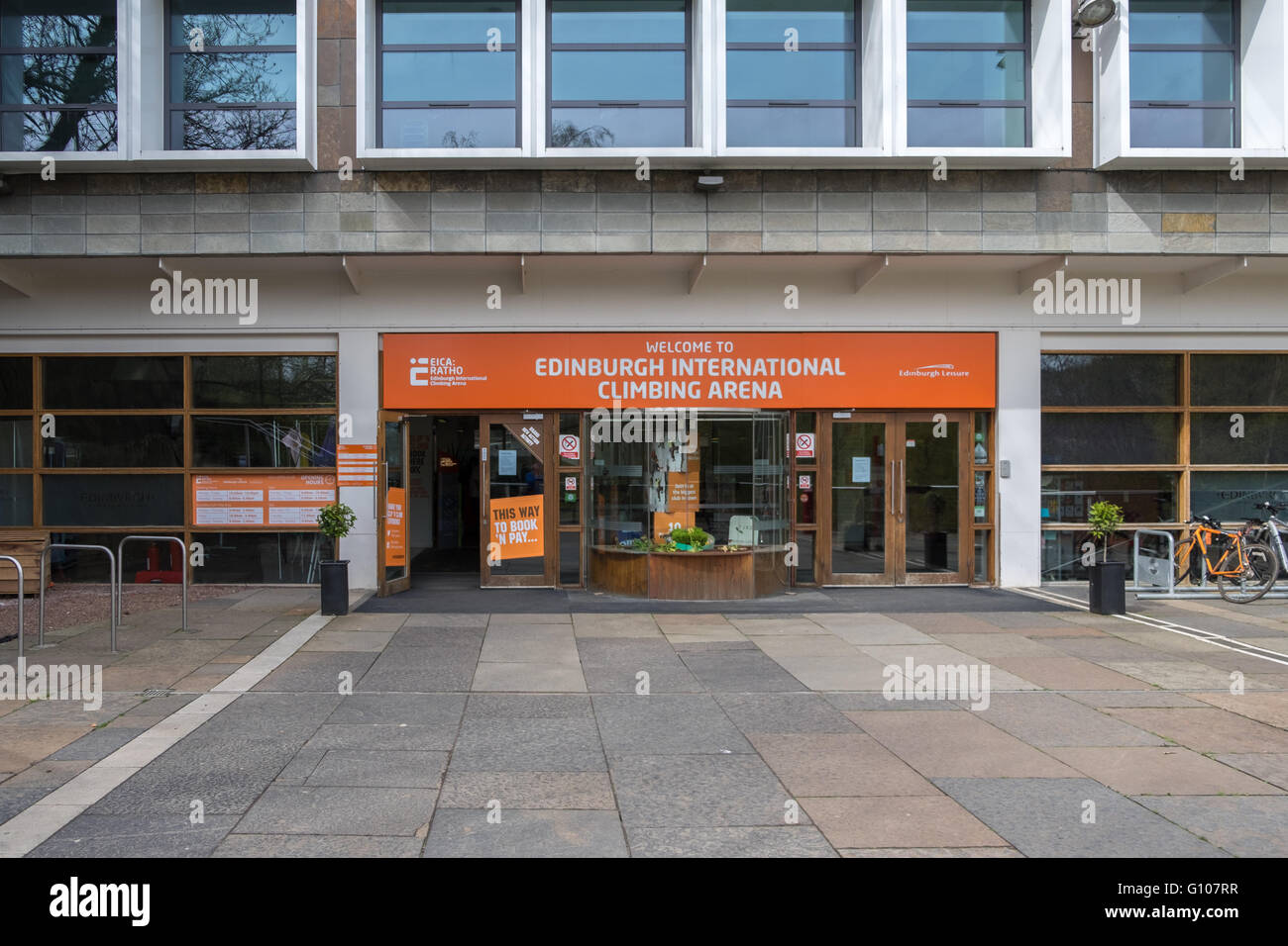 Edinburgh International Climbing Arena Ratho, Scotland, UK Stock Photo ...