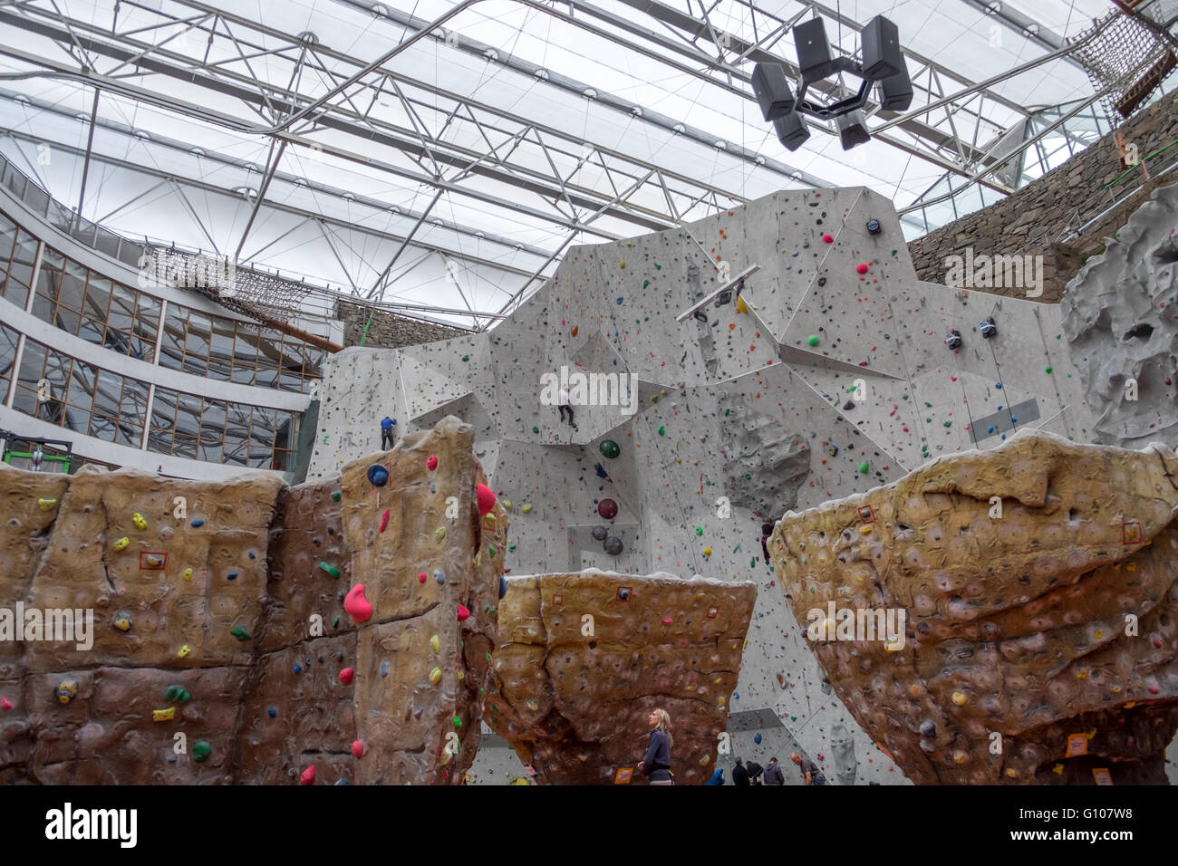 Edinburgh international climbing centre ratho hi-res stock photography ...