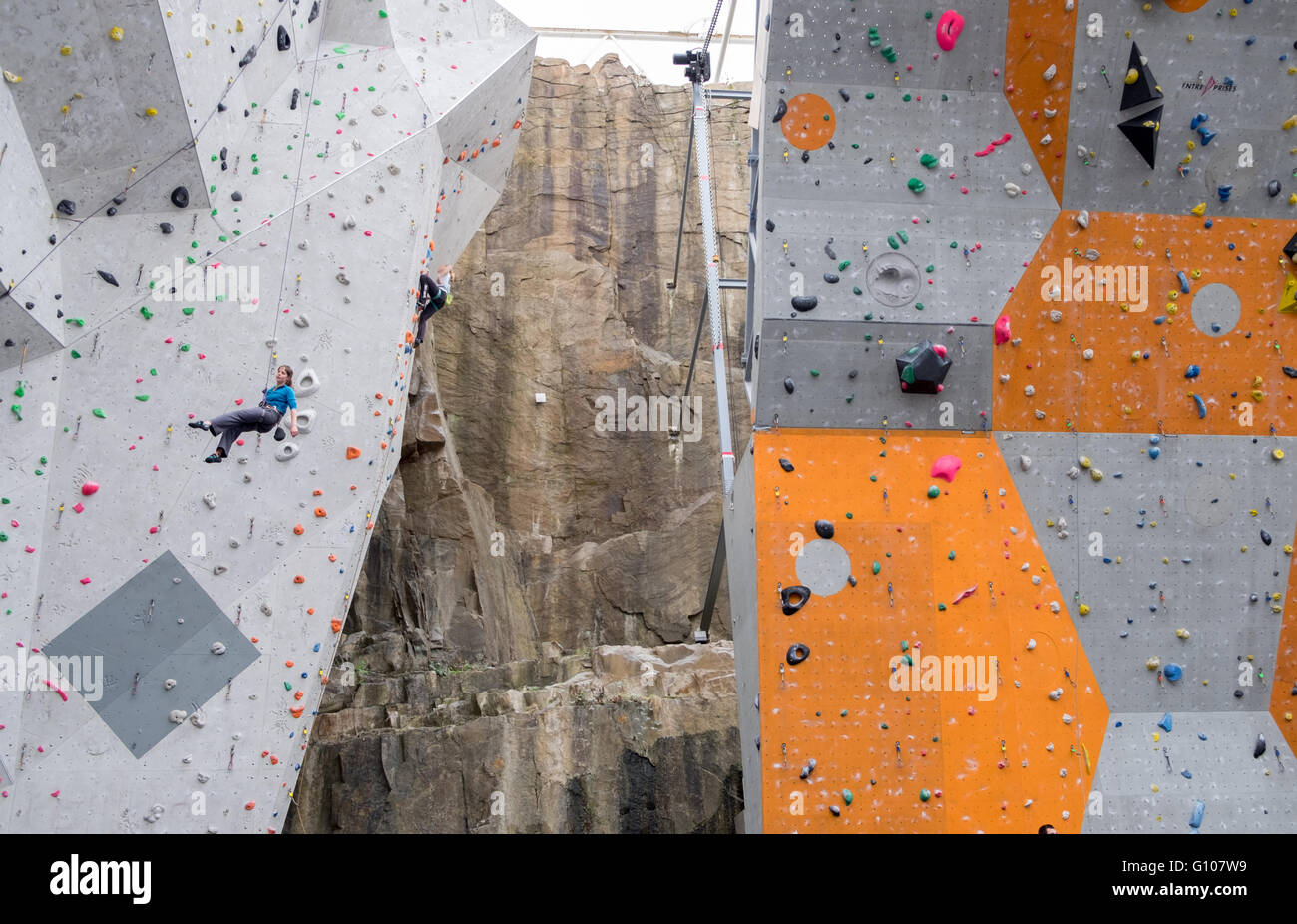 Edinburgh international climbing arena hi-res stock photography and ...