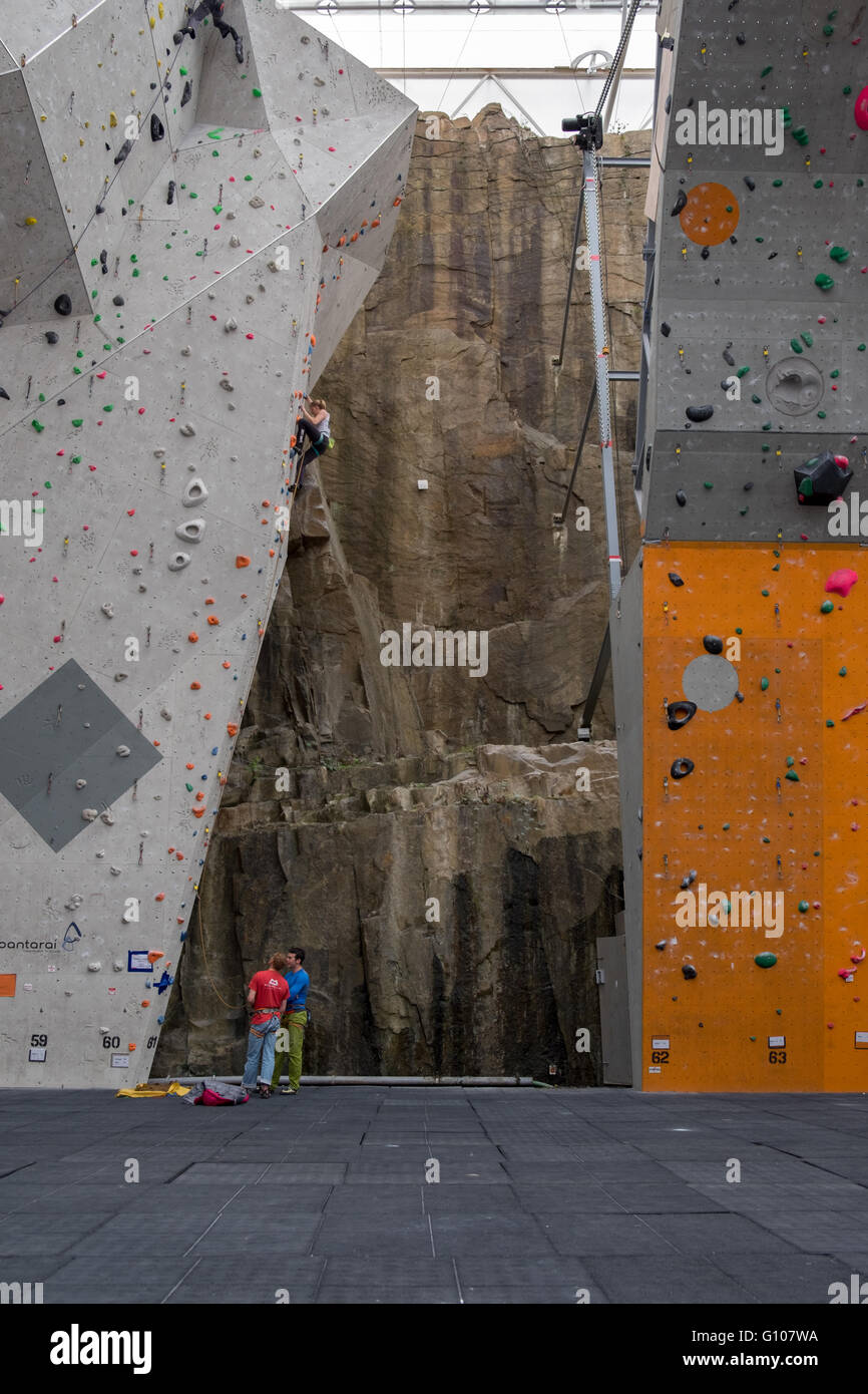 Edinburgh international climbing centre ratho hi-res stock photography ...