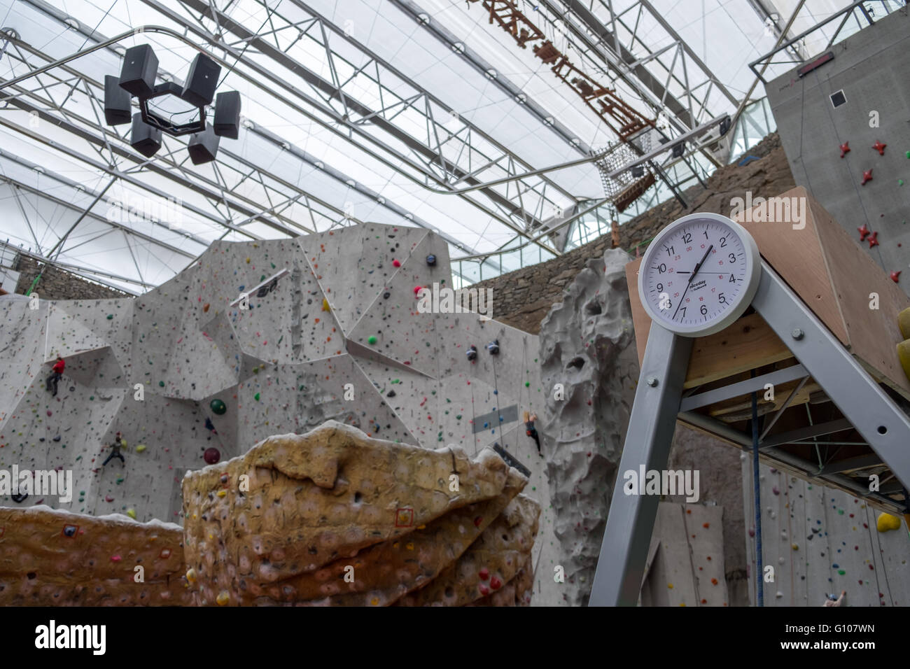 Edinburgh international climbing centre ratho hi-res stock photography ...
