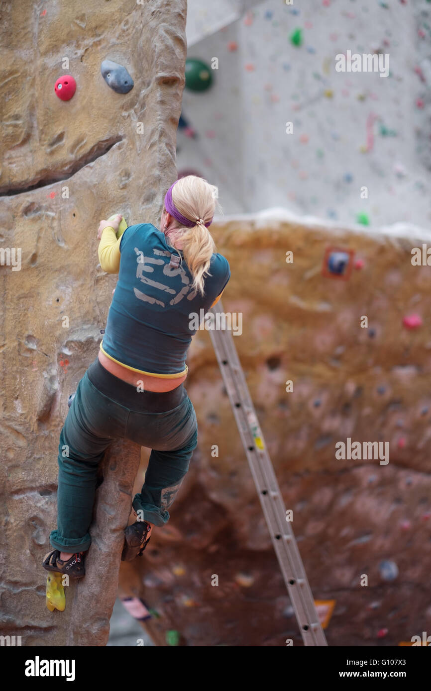 National rock climbing centre ratho hi-res stock photography and images ...