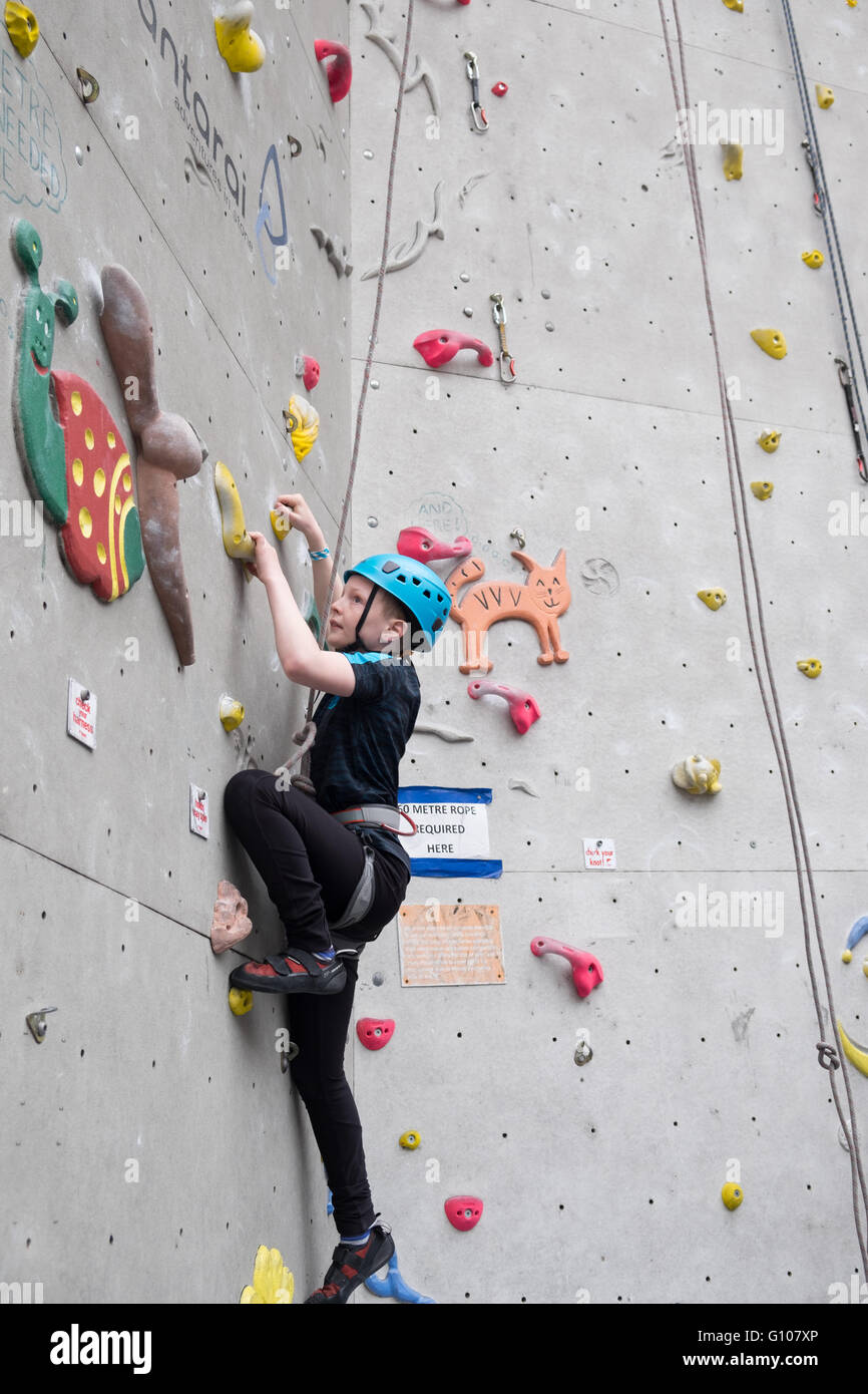 Indoor rock climbing center hi-res stock photography and images - Alamy