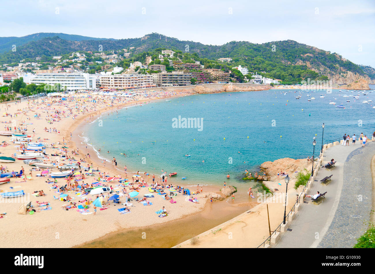Tossa de Mar Stock Photo - Alamy