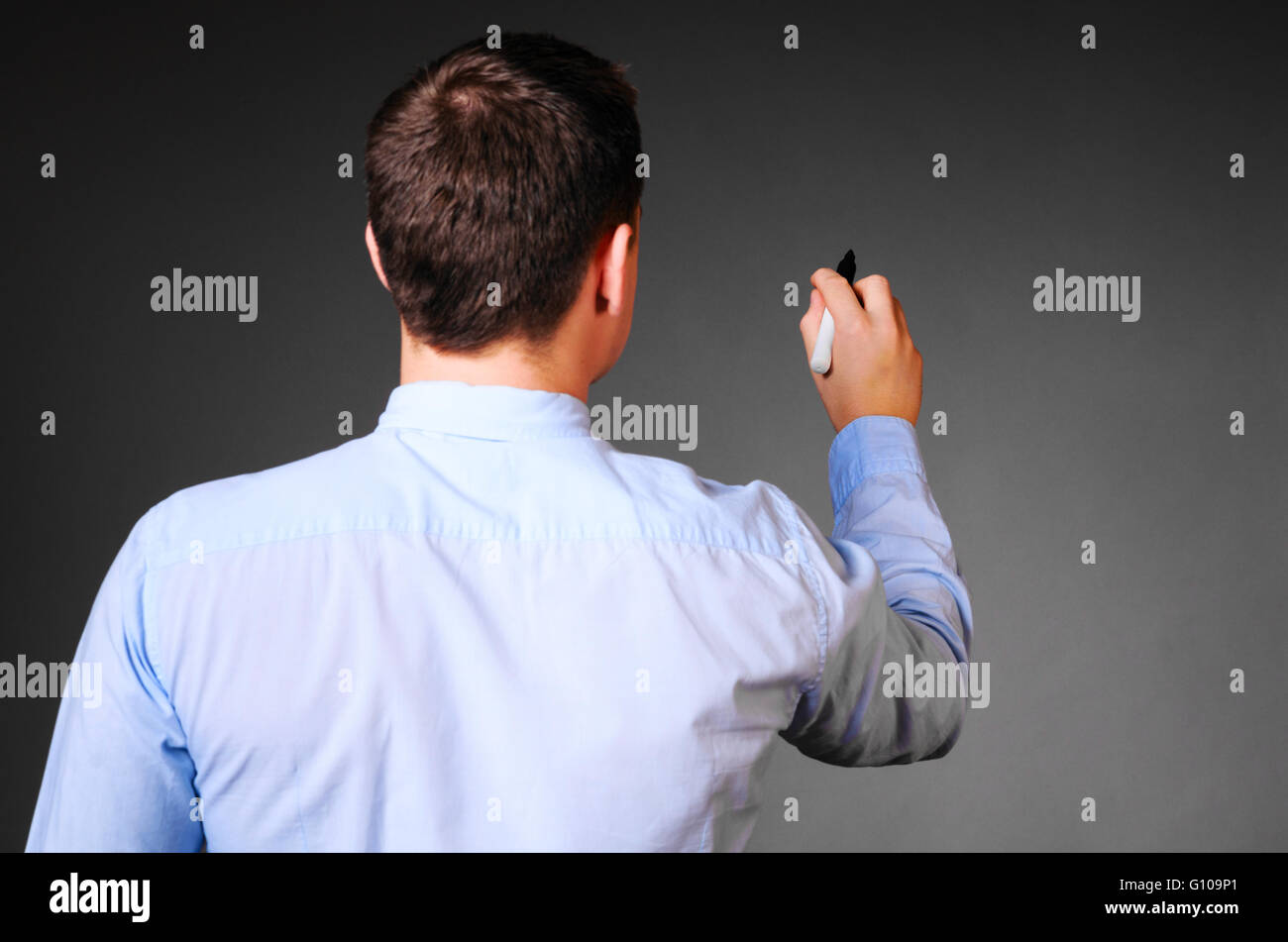 Young writing hi-res stock photography and images - Alamy