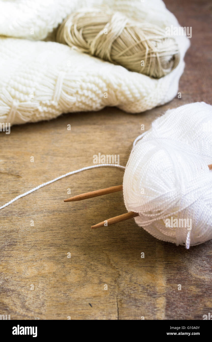 Rustic yarn hi-res stock photography and images - Alamy