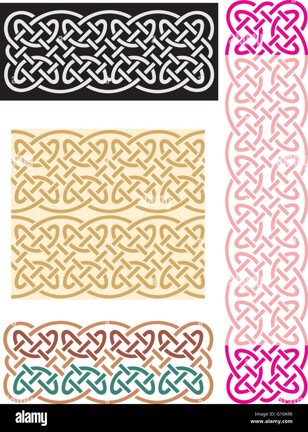 Celtic Vintage Ornaments Set Stock Vector Image & Art - Alamy