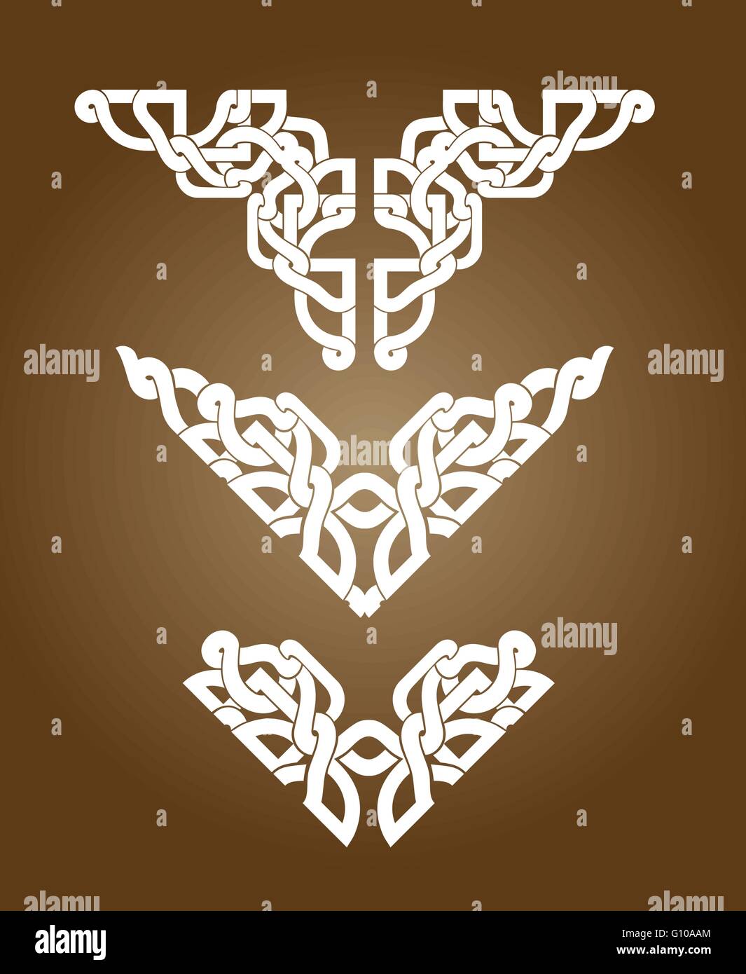 Celtic Tattoo-Variations of traditional Celtic pattern Stock Vector ...