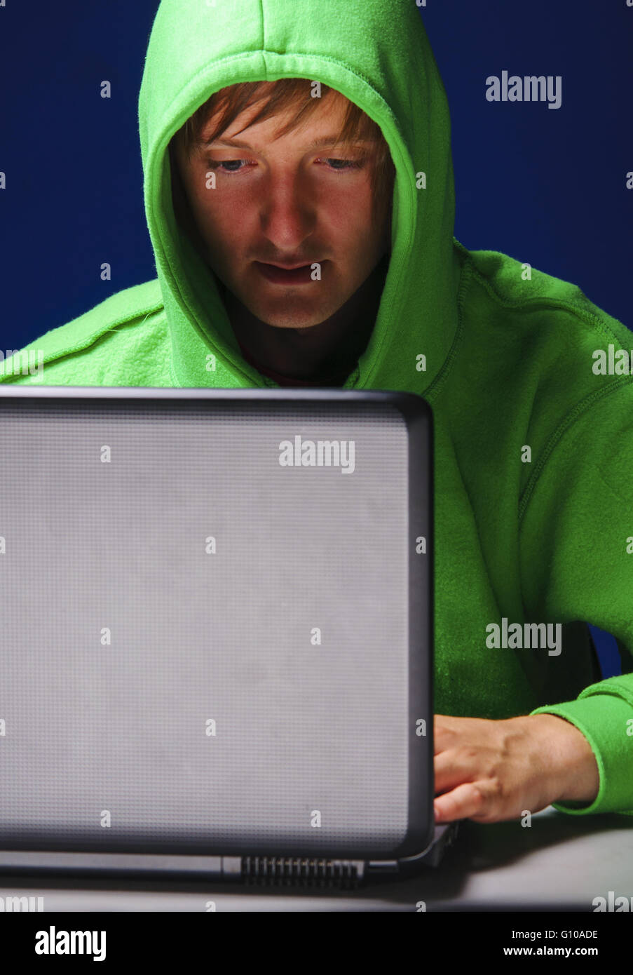 Hacker boy hi-res stock photography and images - Alamy