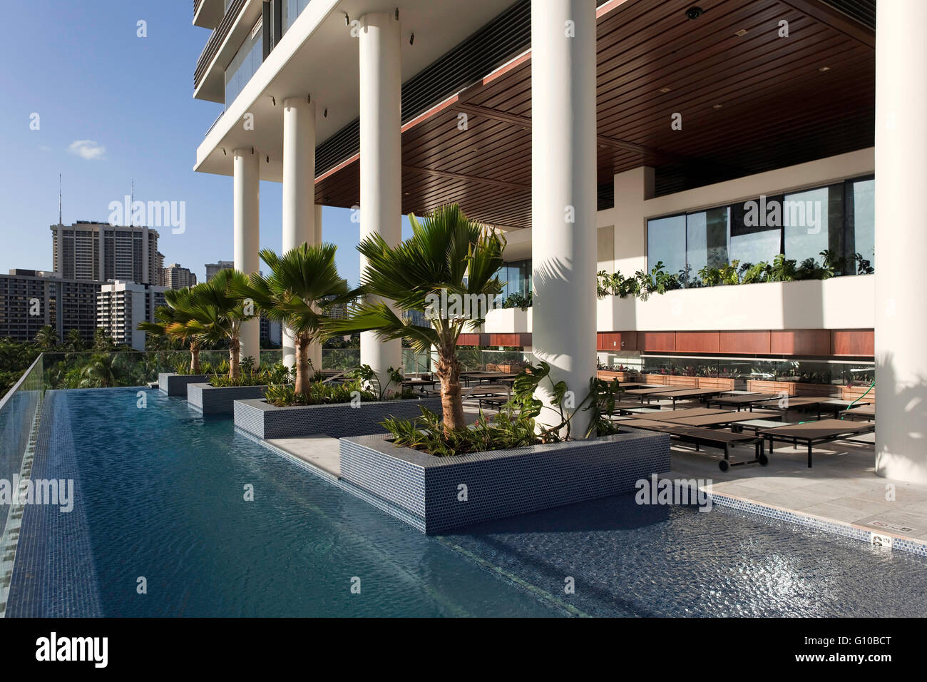 Trump International Hotel and Tower Waikiki, views of hotel public ...