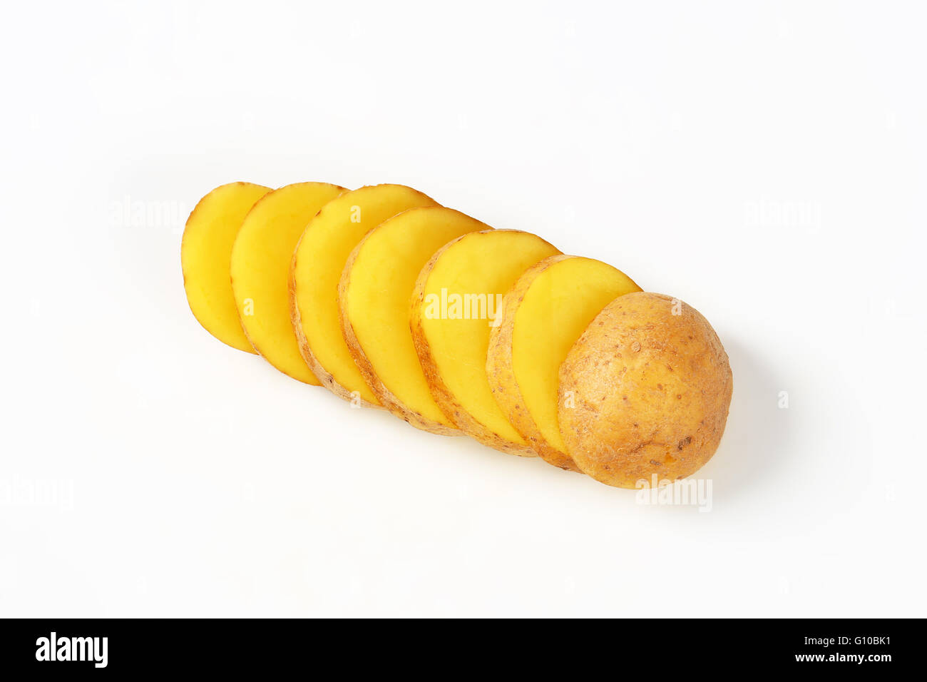 Fresh raw uncooked sliced Cut Out Stock Images & Pictures - Alamy