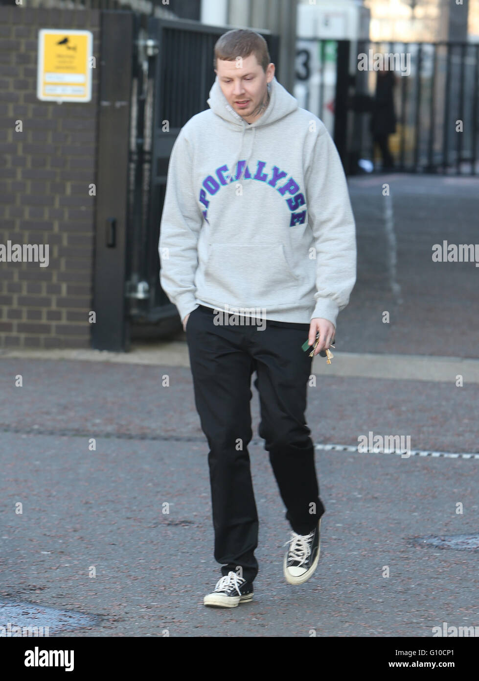 Professor Green outside ITV Studios Featuring: Professor Green Where ...