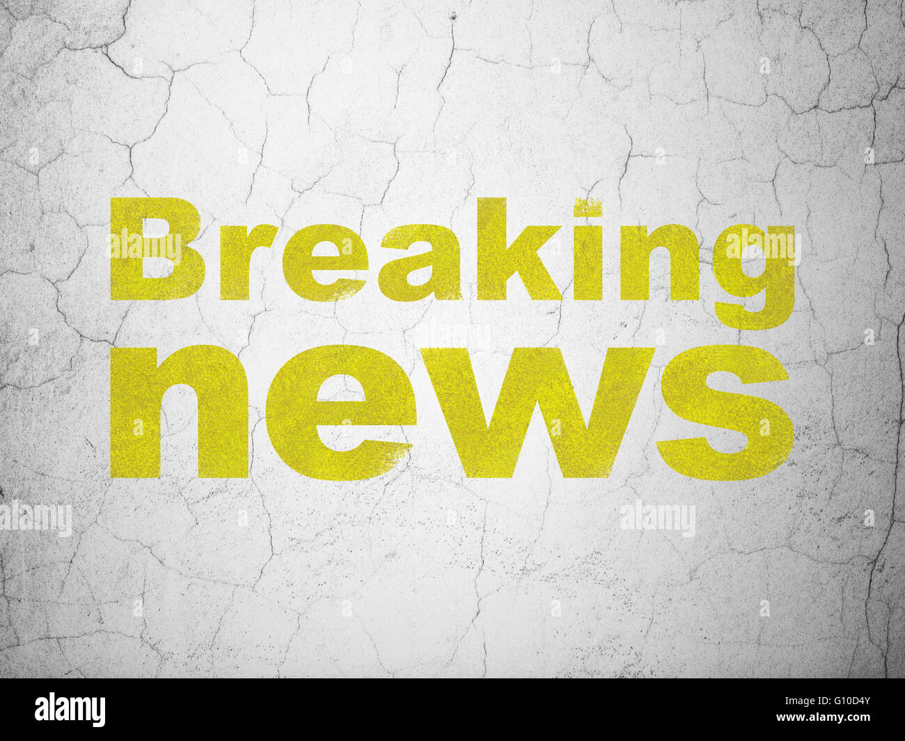 News concept: Breaking News on wall background Stock Photo - Alamy