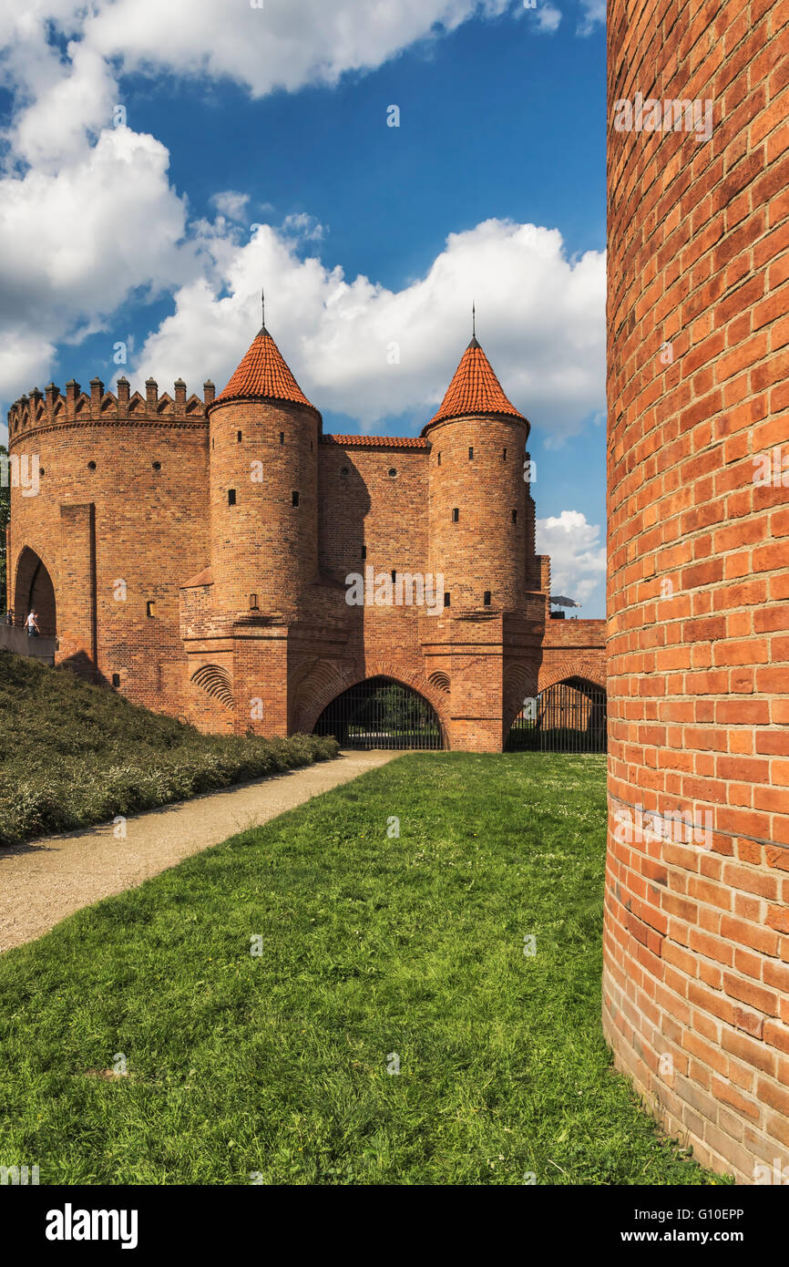The Barbican is the gateway to the old town and integrated into the ...