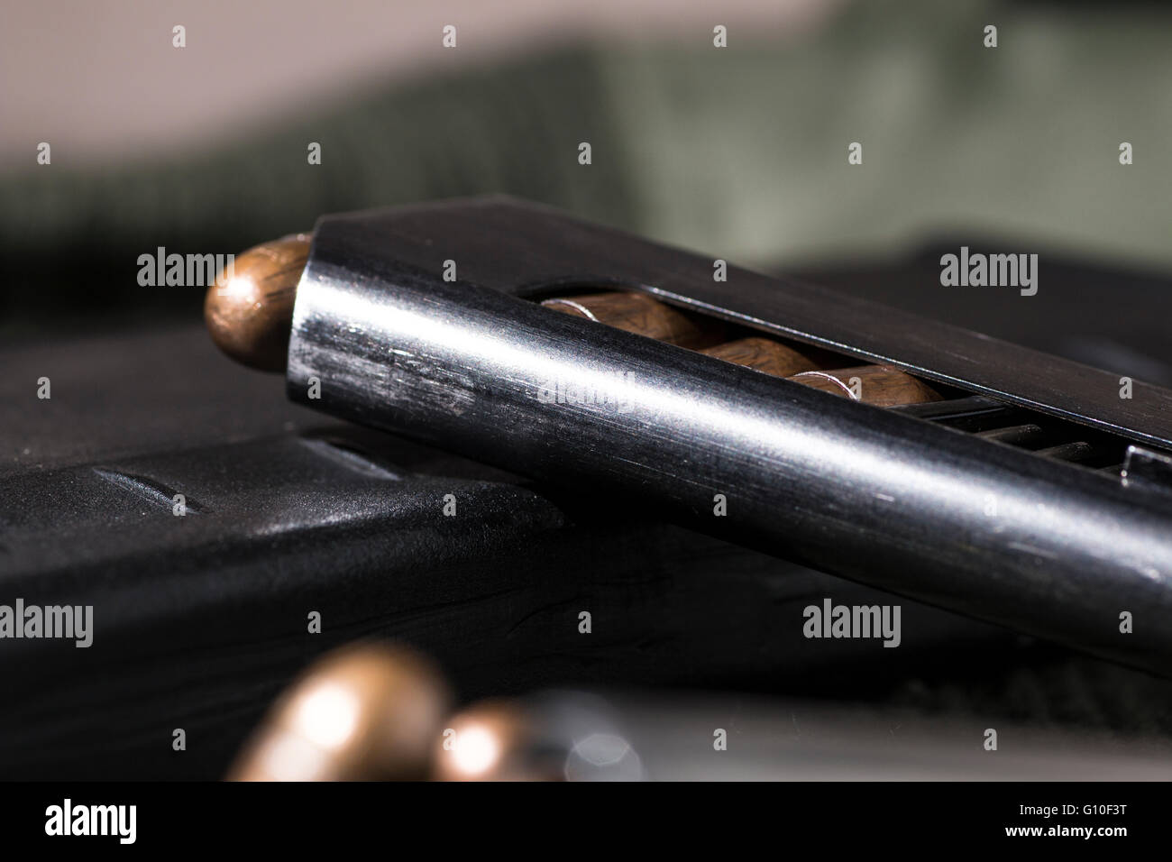Rifle and pistol bullets Stock Photo - Alamy