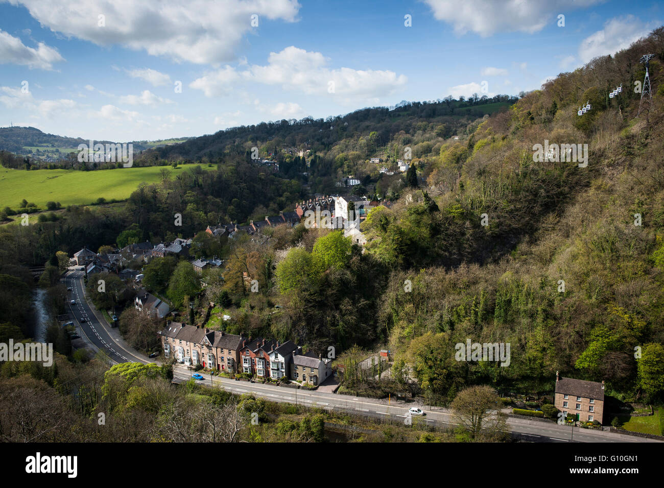 Matlock bath derwent valley hi-res stock photography and images - Alamy