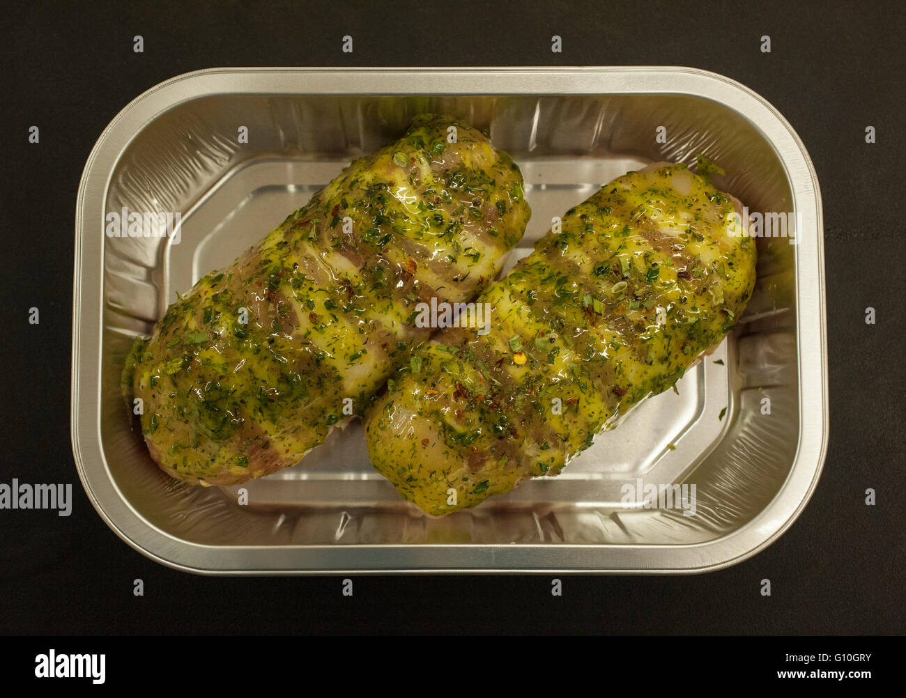 Ready Prepared Chicken Meal Stock Photo - Alamy