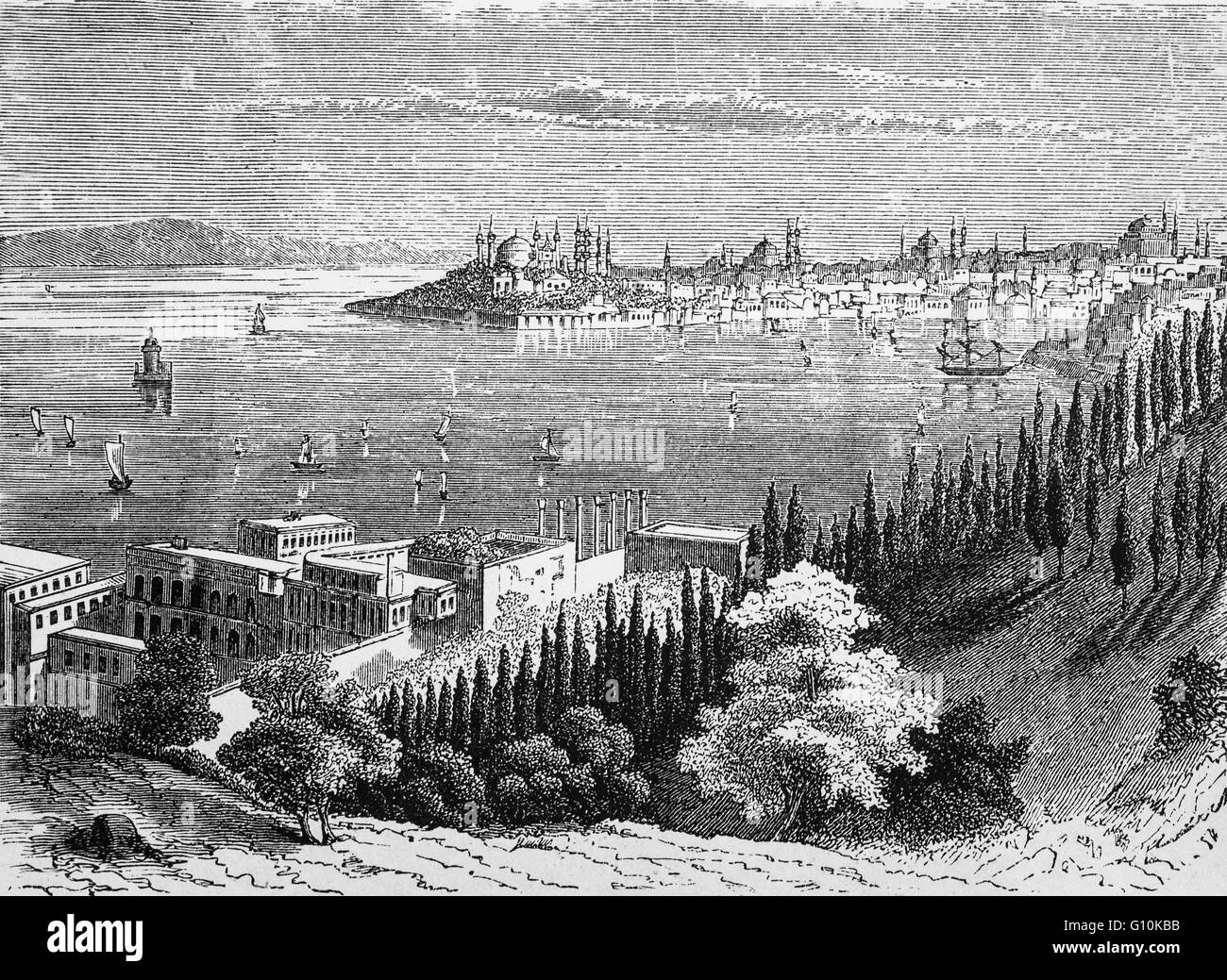 Istanbul constantinople 19th century hi-res stock photography and ...