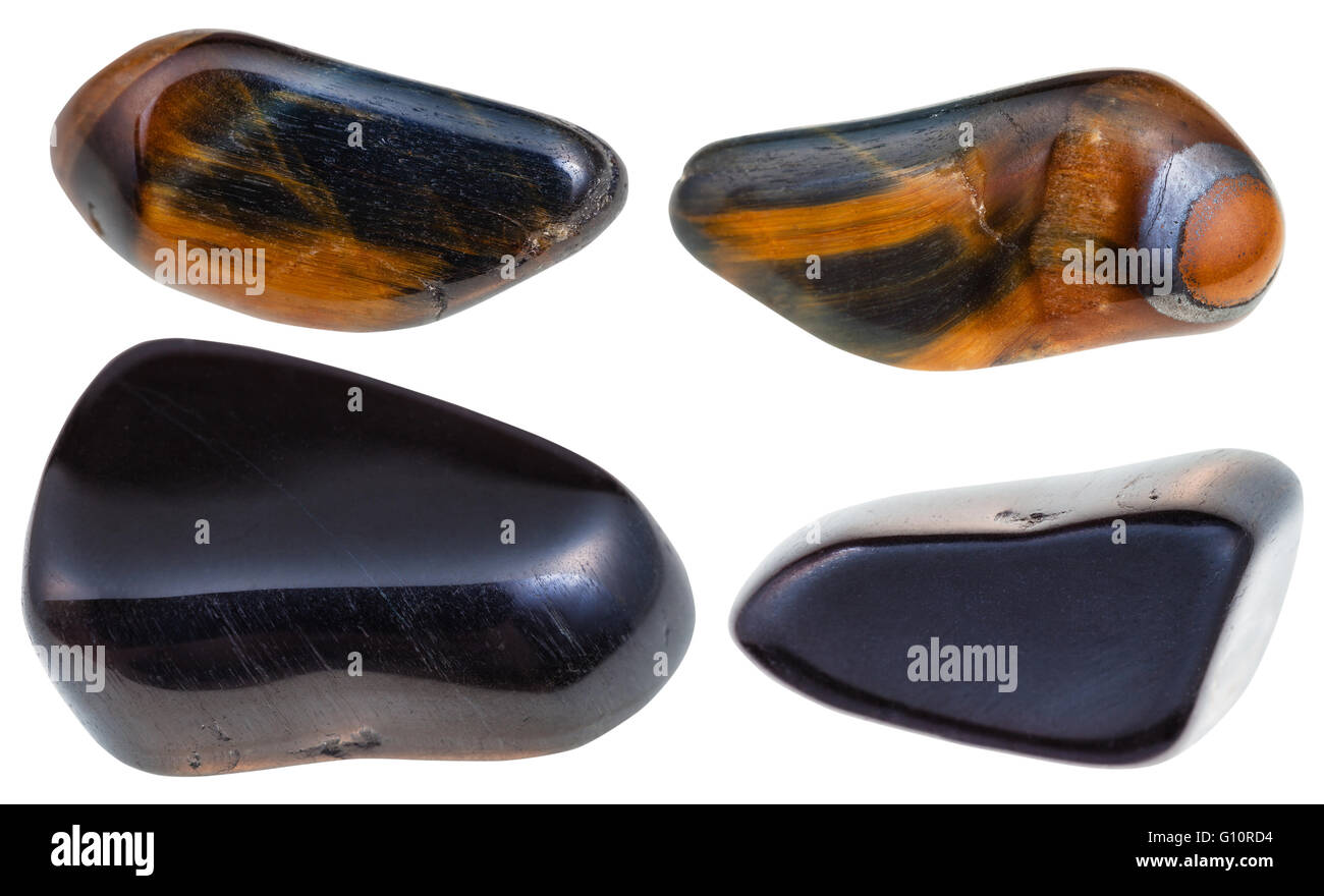 set of various hawk eye (blue tigereye, hawk-eye, hawks eye, hawks-eye ...