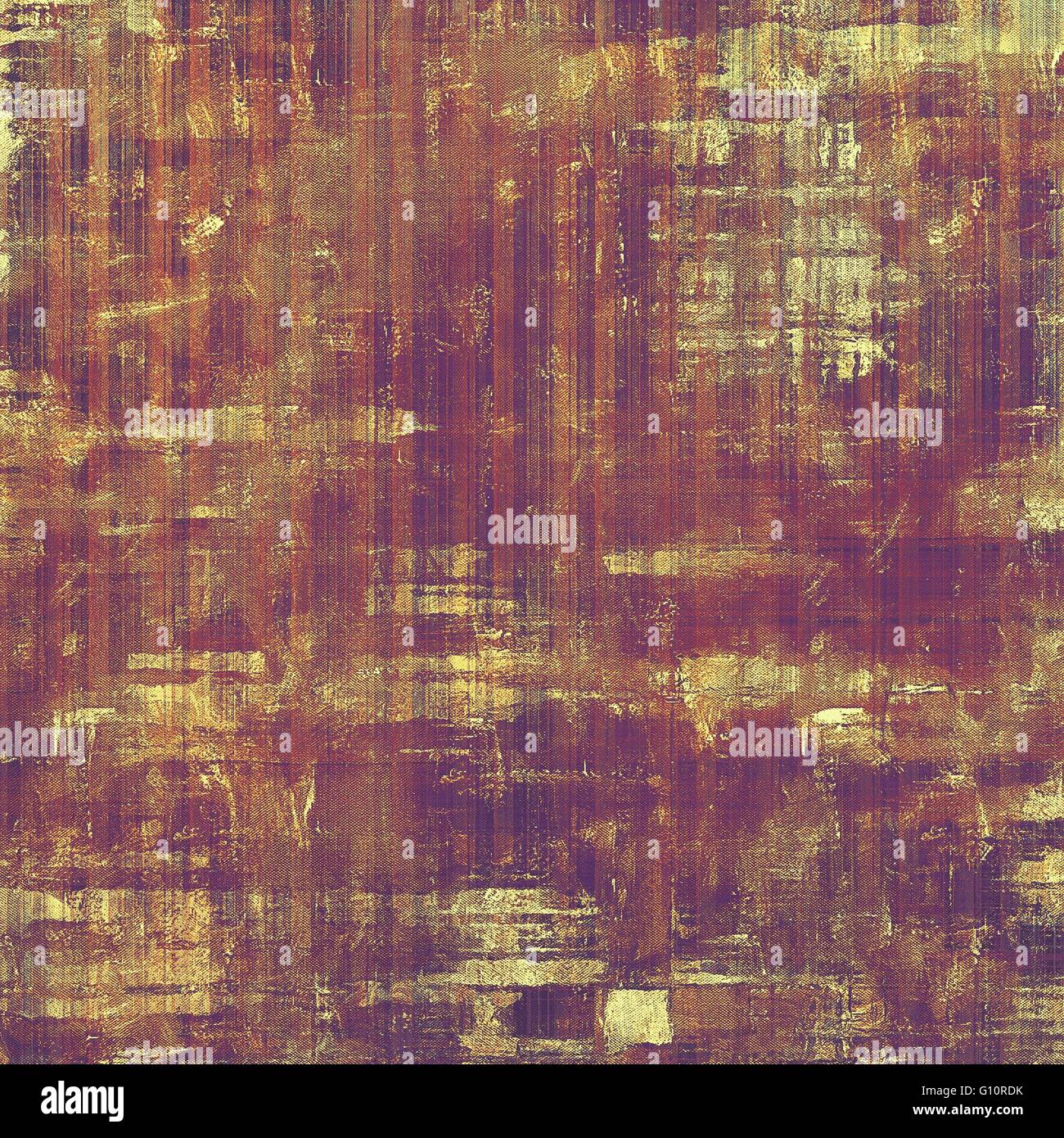 Weathered grunge elements on vintage texture for your design. Aged ...