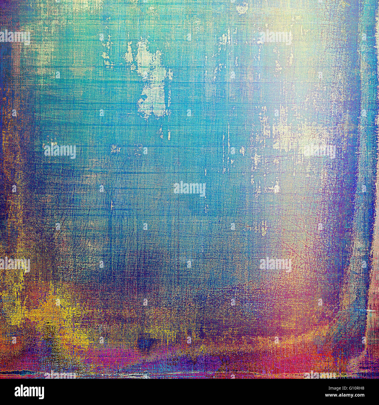 Vintage texture or antique background with grunge decorative elements ...