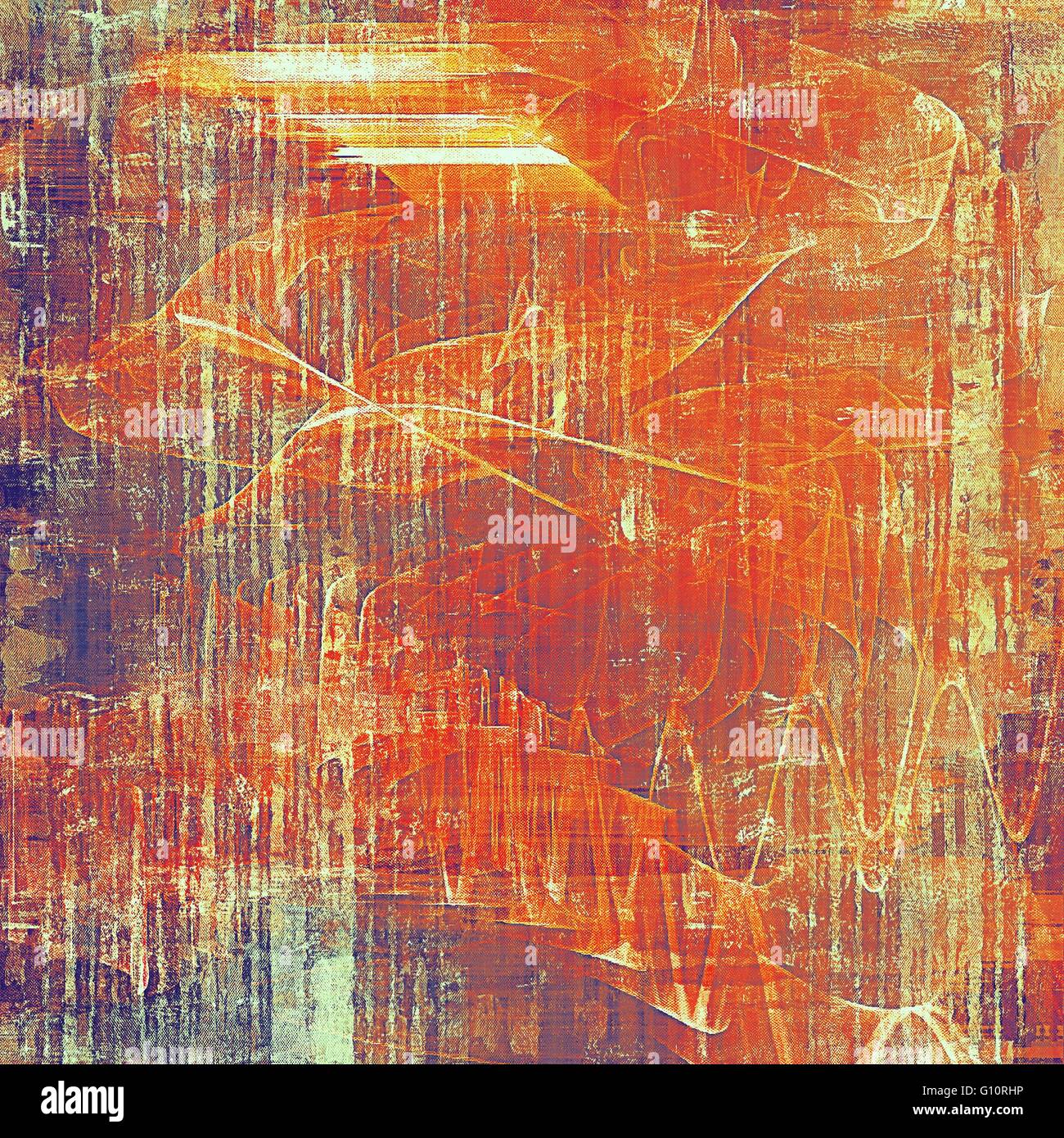 Vintage colorful textured background. Backdrop in grunge style with ...