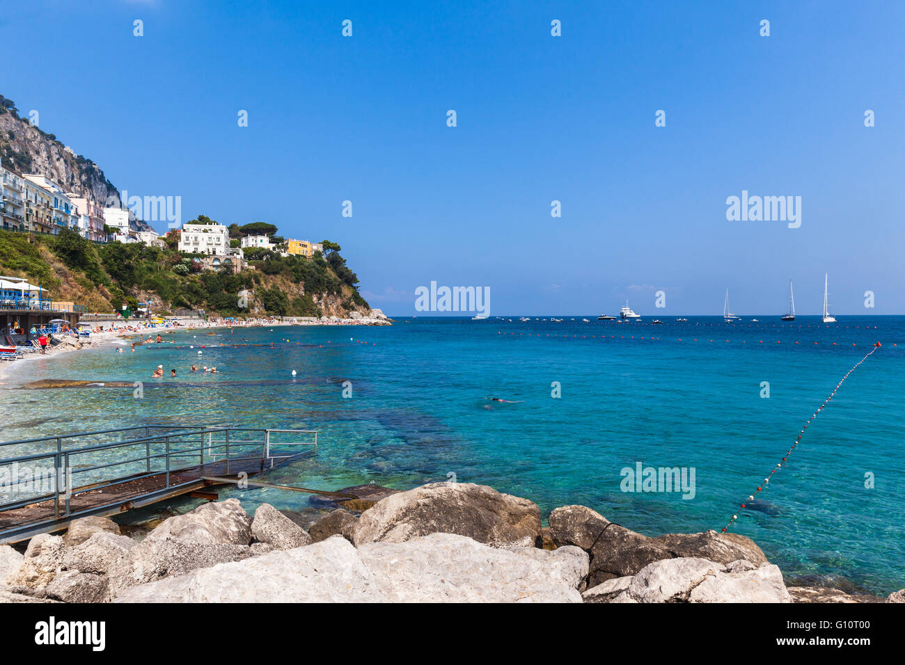 Mediterranean sea capri hi-res stock photography and images - Alamy